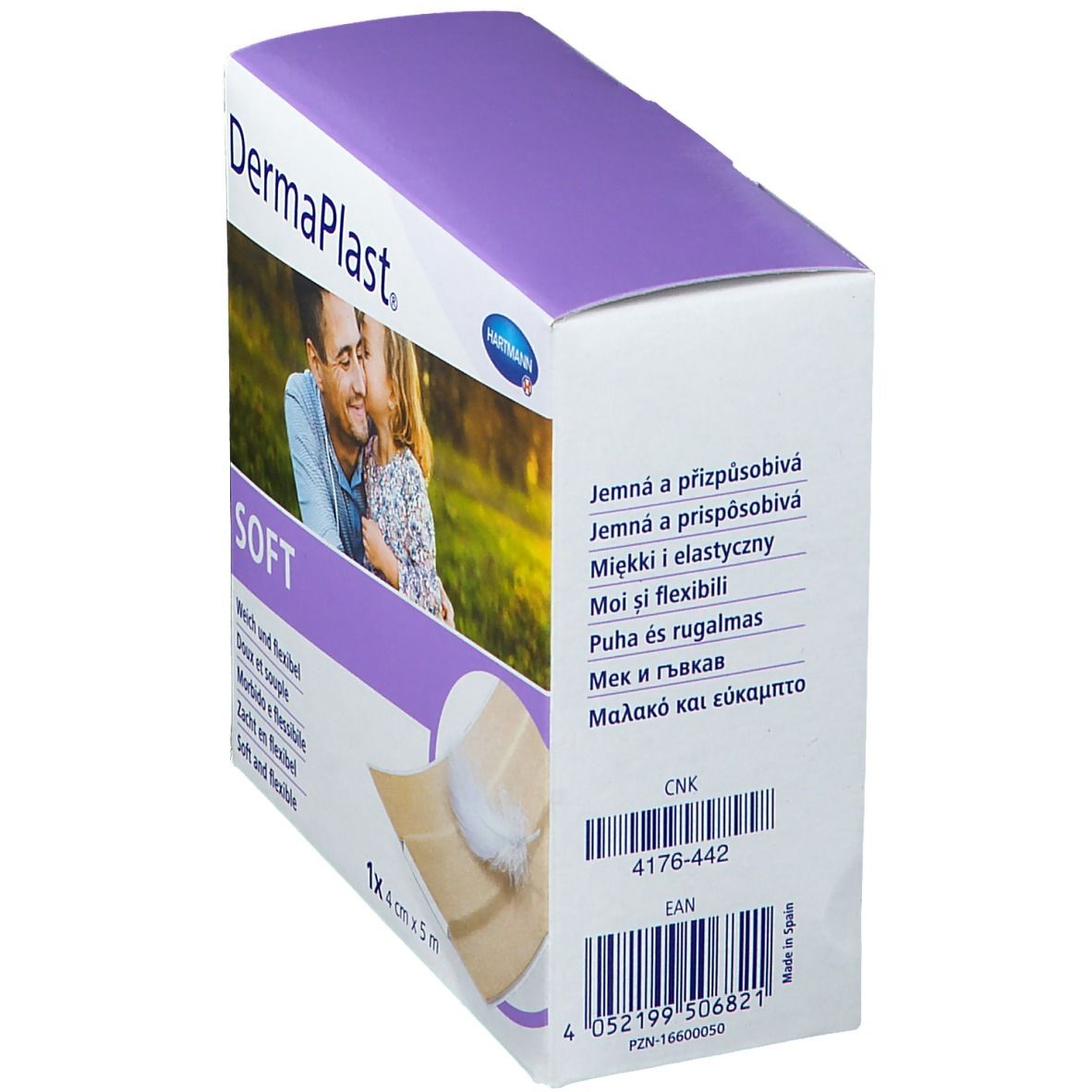 DermaPlast Soft Pflaster 4 cm x 5 m 1 St - shop-apotheke.at