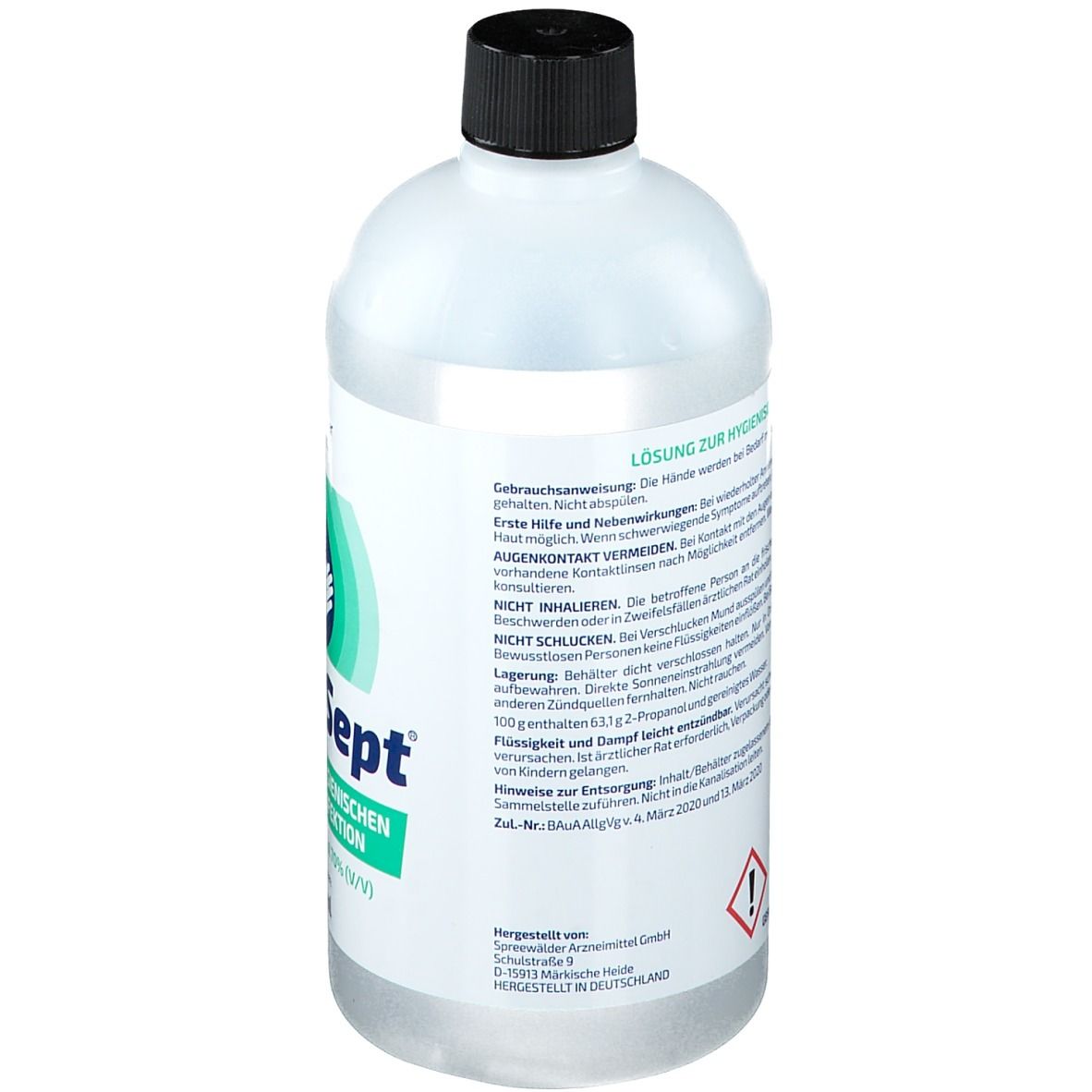 UltraSept® Lösung 500 ml - Shop Apotheke