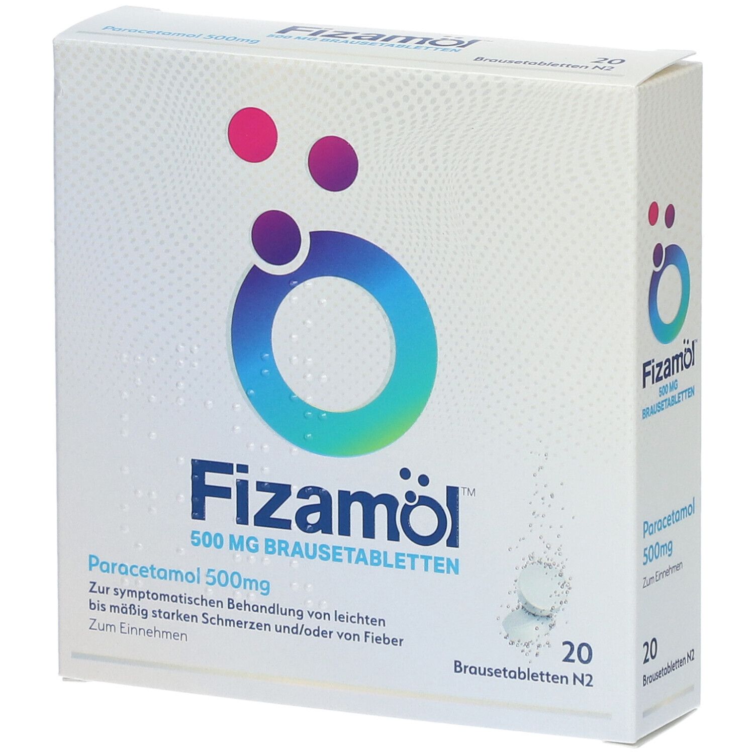 Fizamol™ 500 mg 20 St - Shop Apotheke