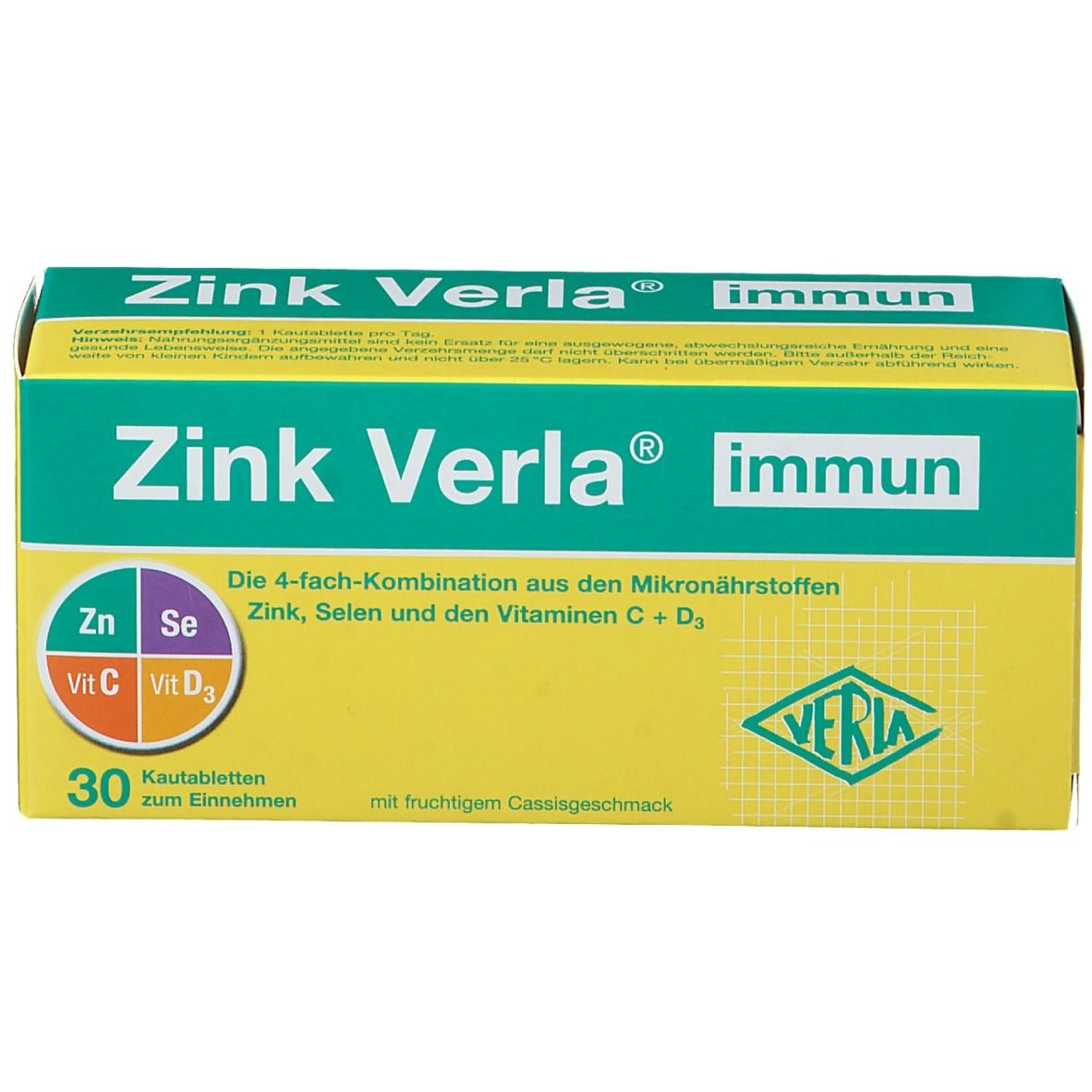 Zink Verla® immun 30 St - Shop Apotheke