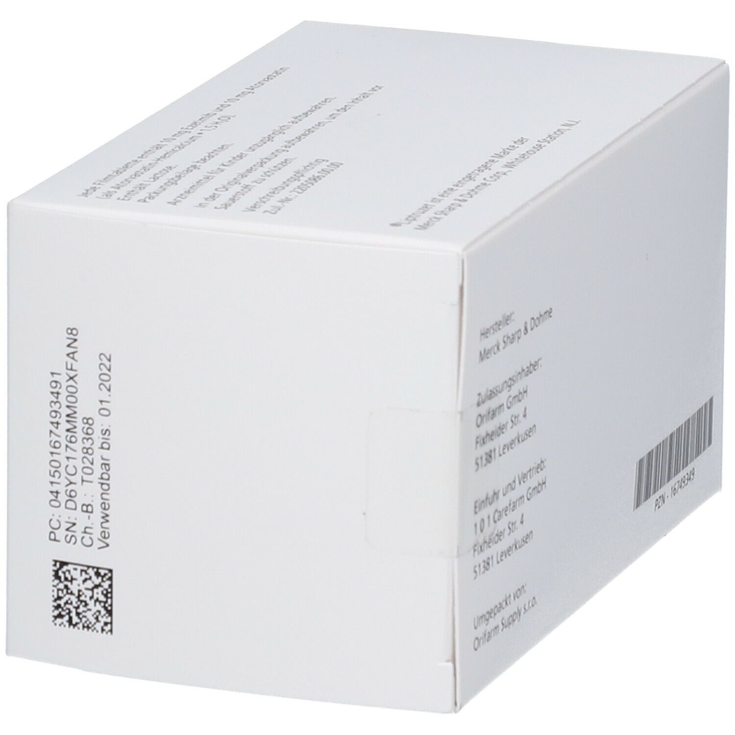 Liptruzet® 10 mg/10 mg 100 St mit dem E-Rezept kaufen - Shop Apotheke