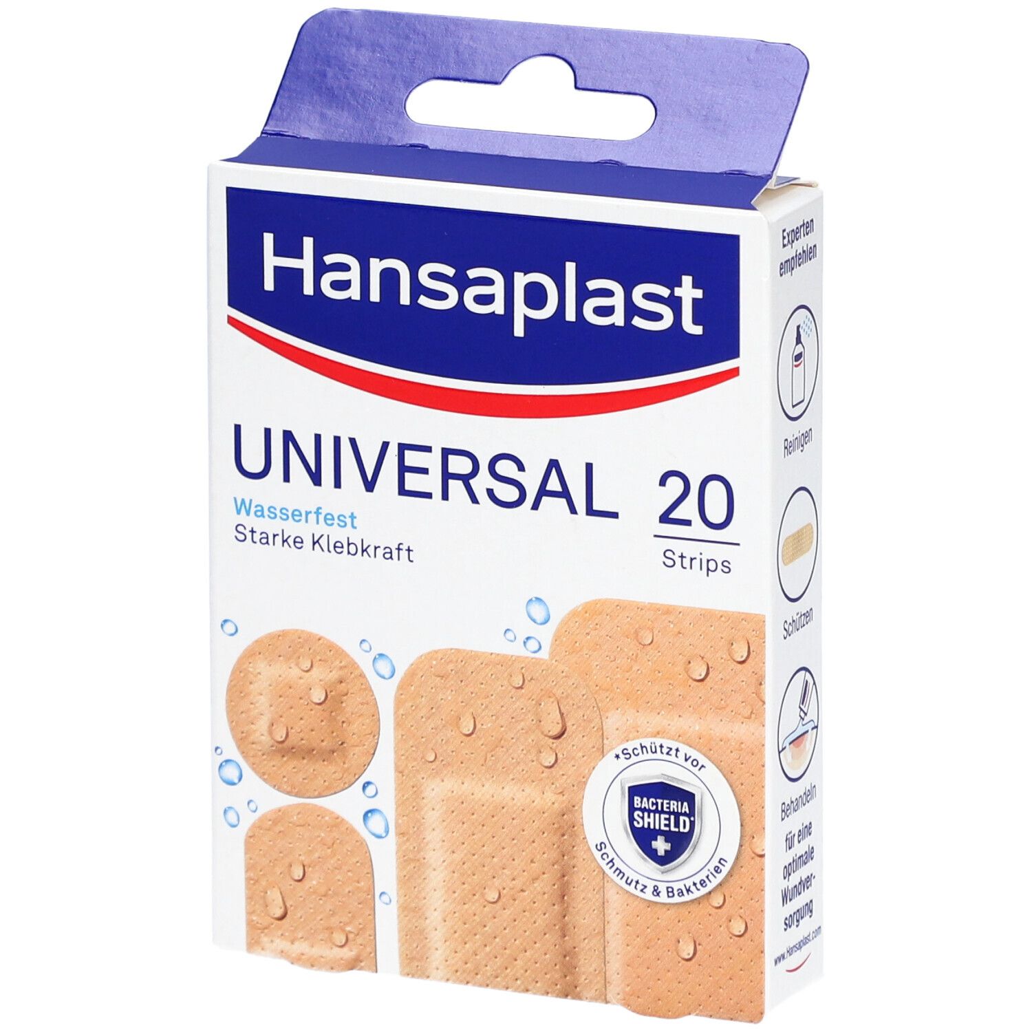 Hansaplast Universal Strips 20 St - shop-apotheke.at