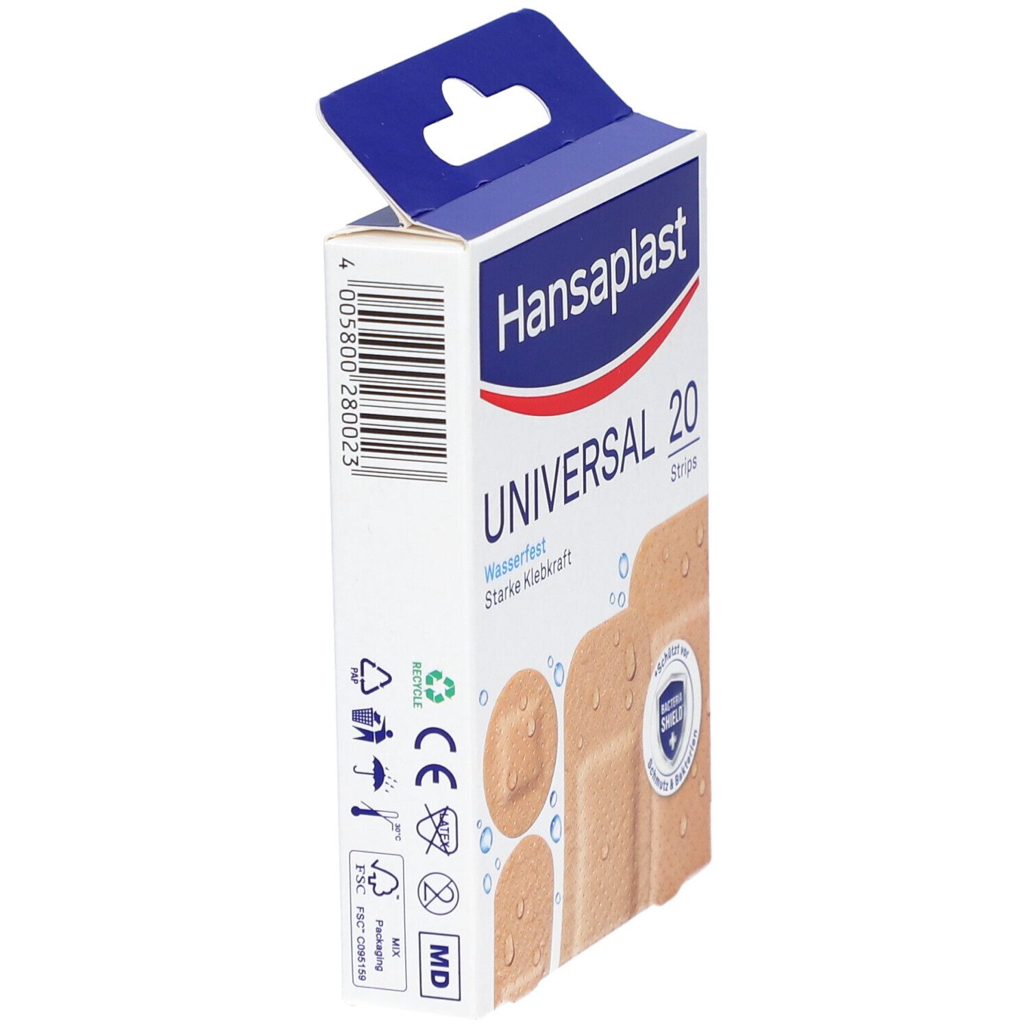 Hansaplast Universal Strips 20 St - shop-apotheke.at