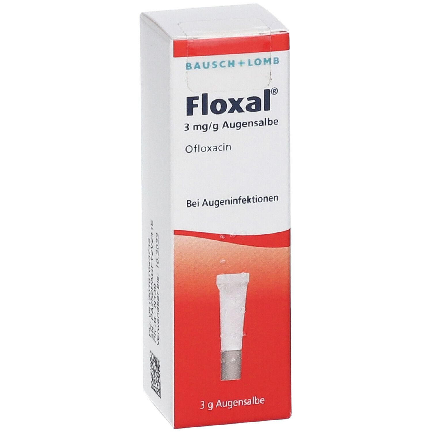 Floxal 3 mg/g Augensalbe 3 g mit dem E-Rezept kaufen - Shop Apotheke