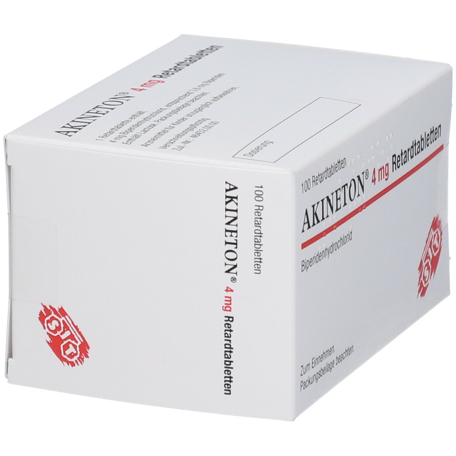 AKINETON® 4 mg Retard 100 St mit dem E-Rezept kaufen - Shop Apotheke