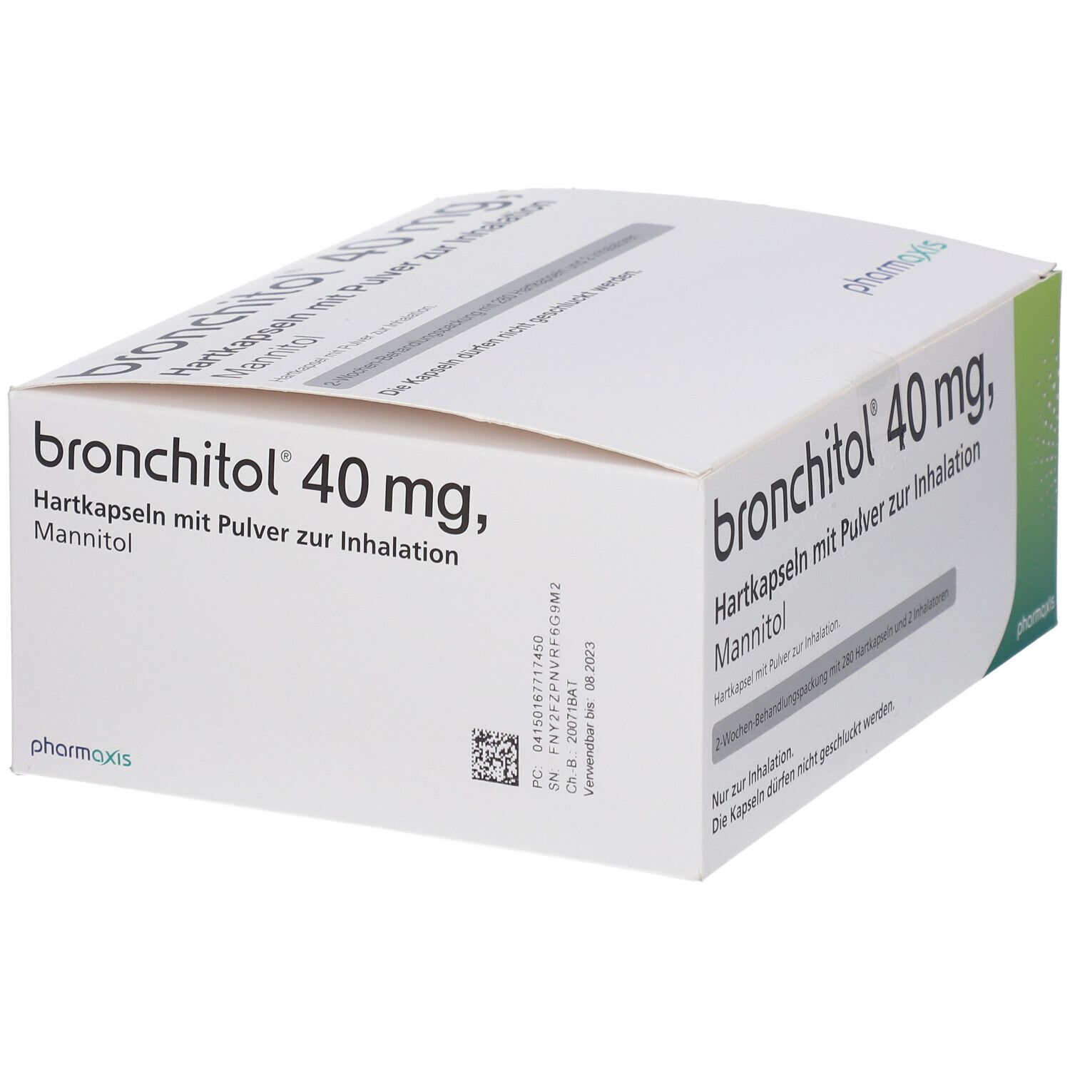 Bronchitol 40 mg Hkp.M. 280 St mit dem E-Rezept kaufen - Shop Apotheke
