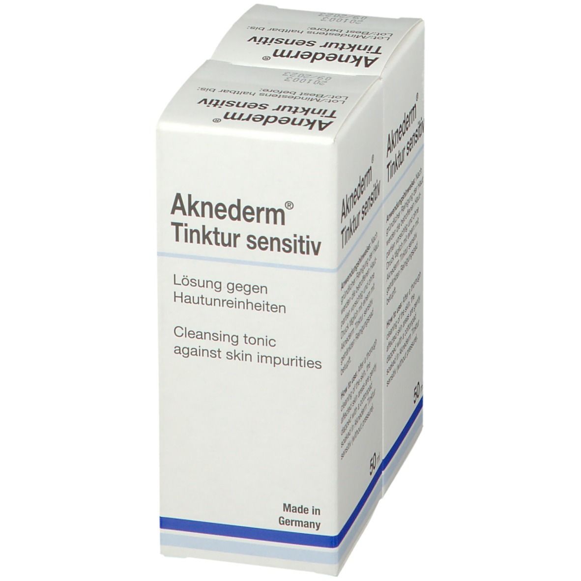Aknederm® Tinktur sensitiv 2x50 ml - Shop Apotheke