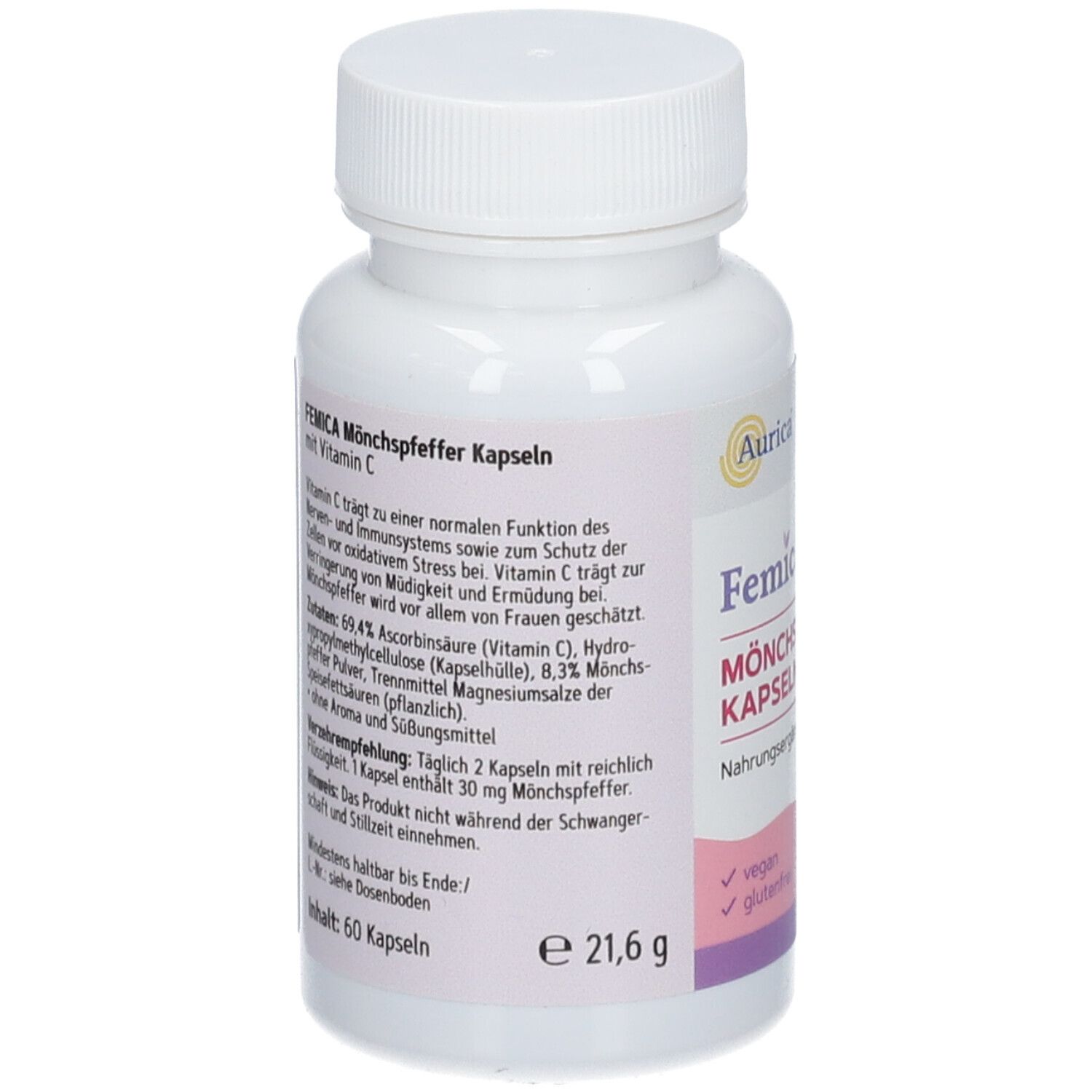 Aurica® Femica Mönchspfeffer 60 St - Shop Apotheke