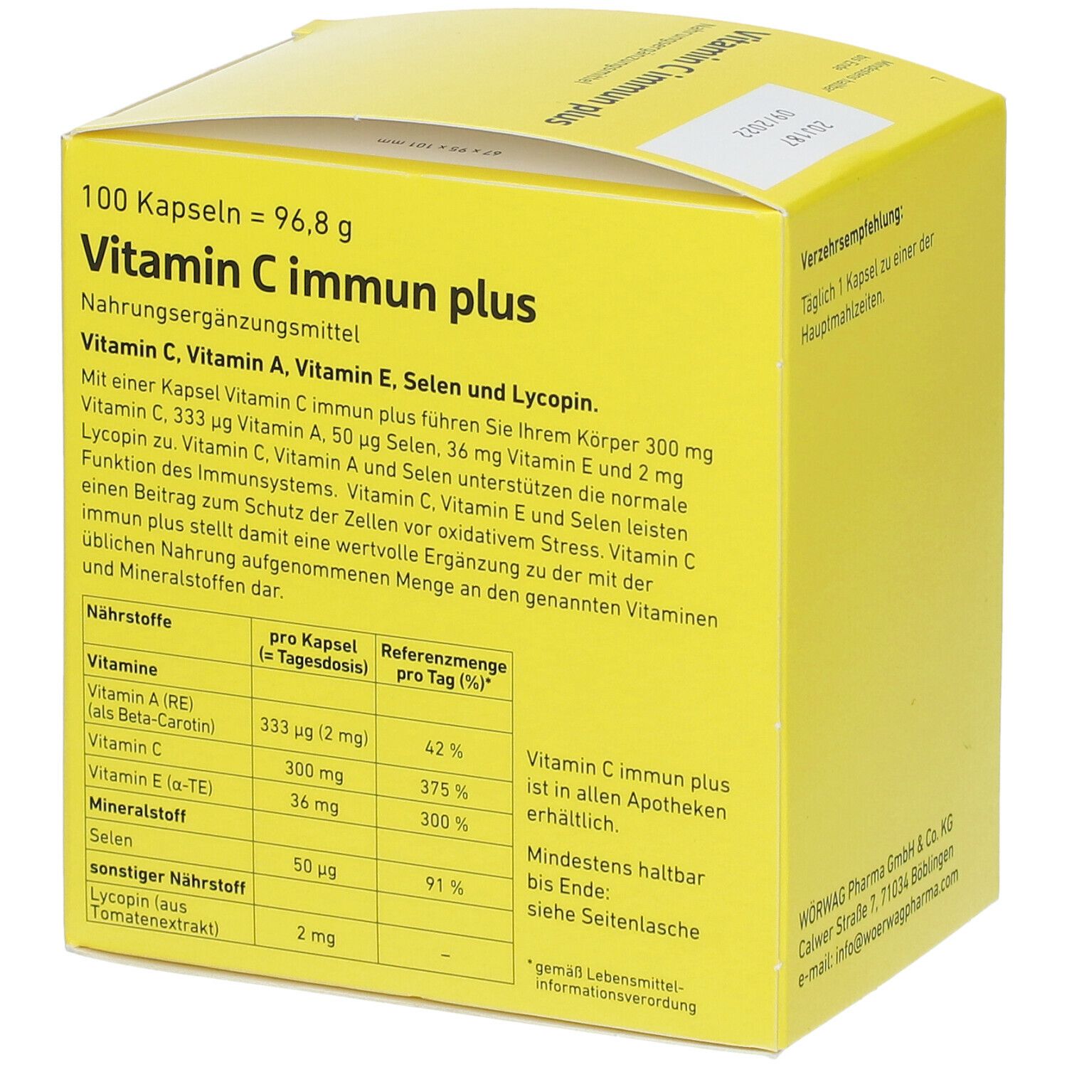 Vitamin C immun plus 100 St - shop-apotheke.com