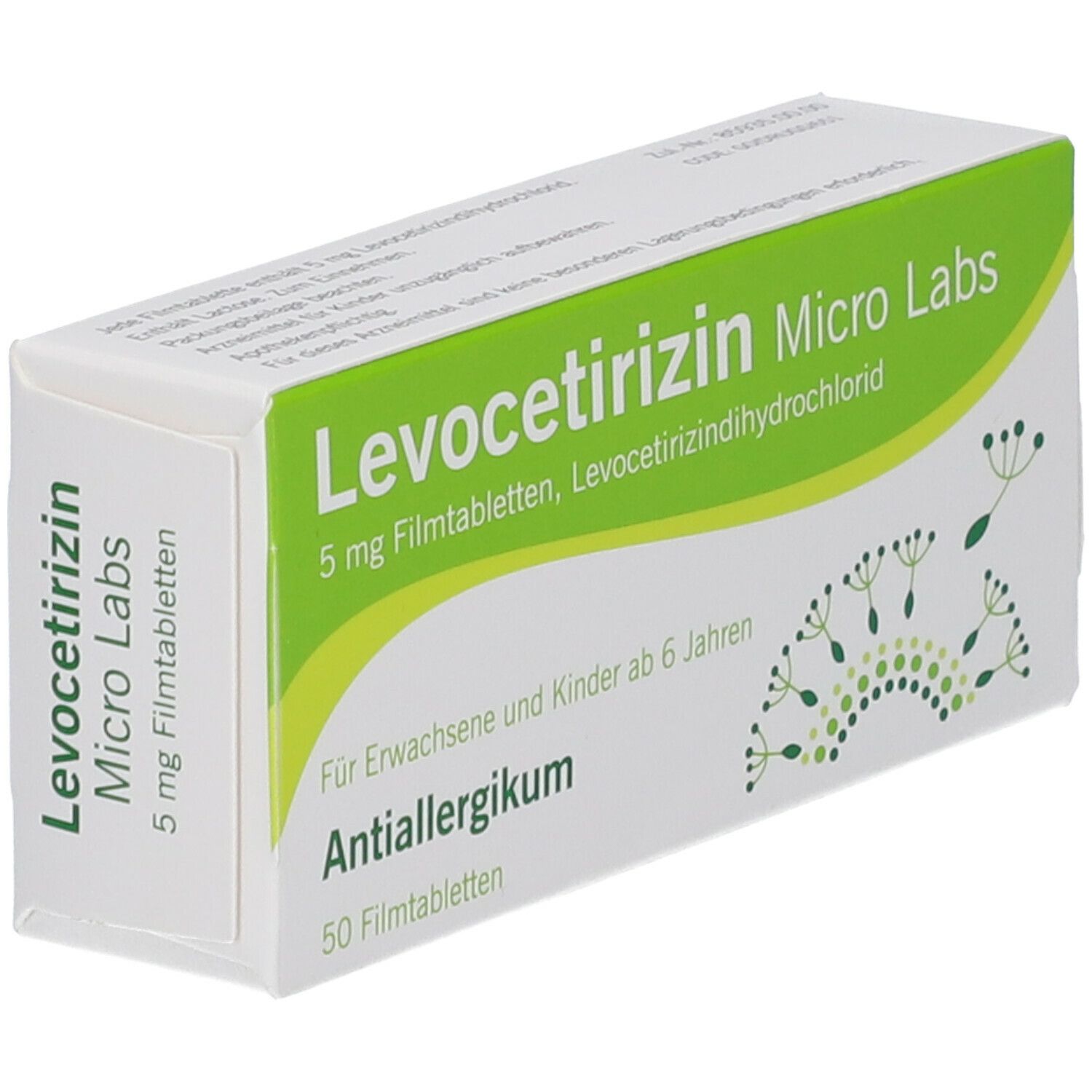 Levocetirizin Micro Labs 5 mg 50 St - Shop Apotheke