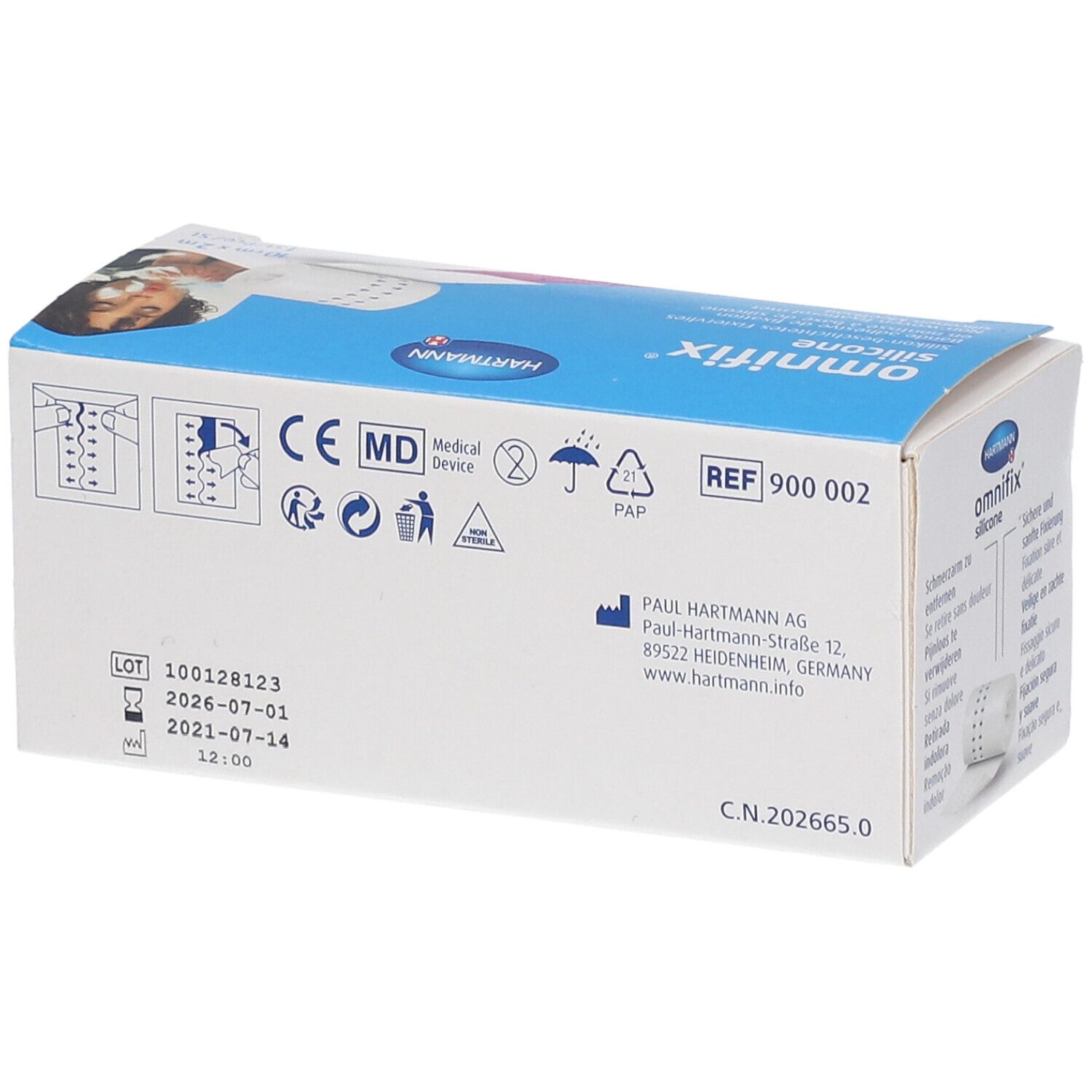 Omnifix® silicone 10 cm x 2 m 1 St - shop-apotheke.com
