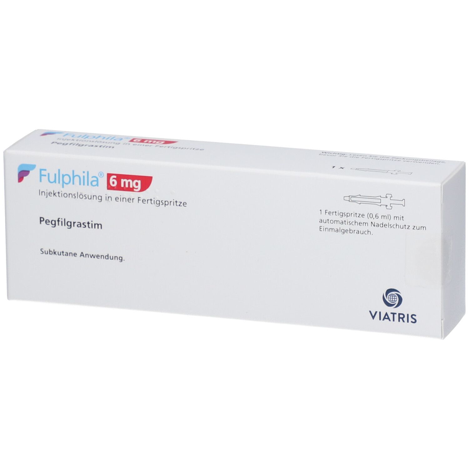 FULPHILA 6 mg Inj.-Lsg.Fertigspr.m.autom.Nadels. 1 St mit dem E-Rezept ...