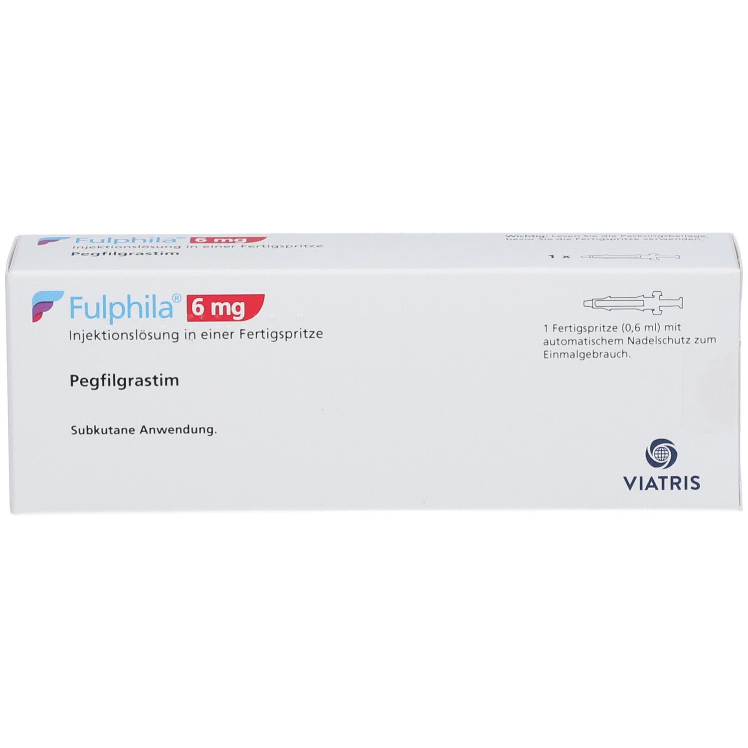 FULPHILA 6 mg Inj.-Lsg.Fertigspr.m.autom.Nadels. 1 St mit dem E-Rezept ...