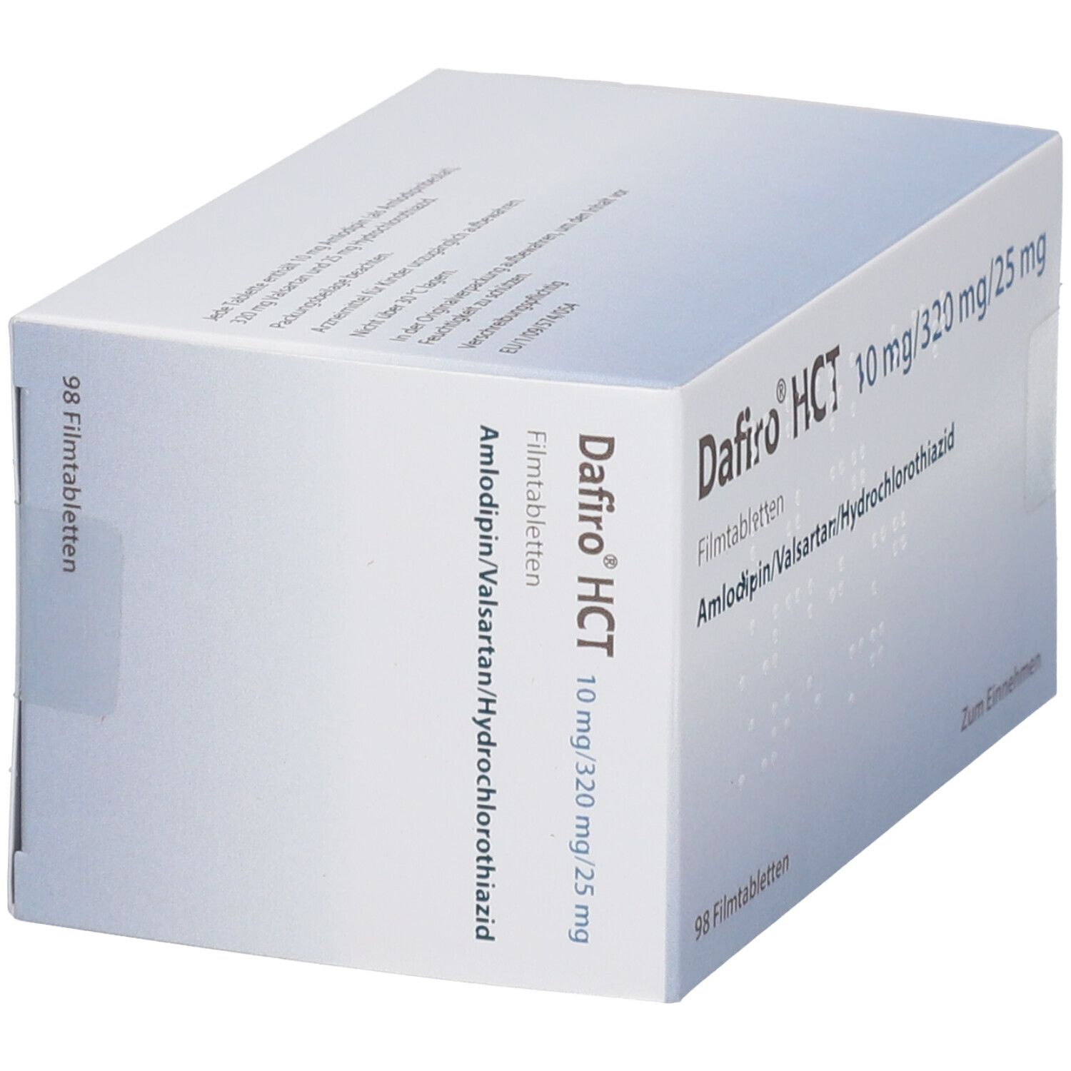 Dafiro HCT 10 mg/320 mg/25 mg 98 St mit dem E-Rezept kaufen - Shop Apotheke