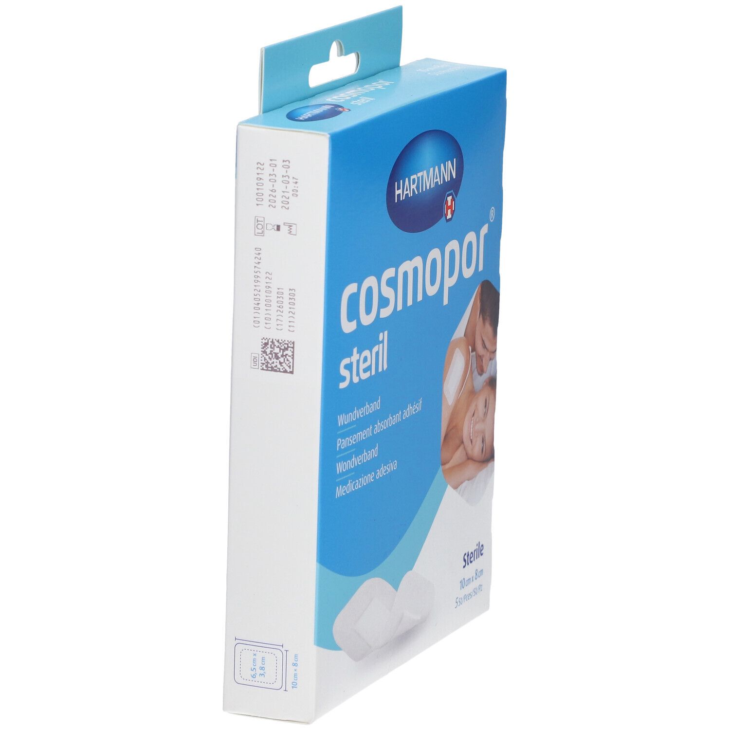 Cosmopor® Steril 8x10 cm 5 St - shop-apotheke.com