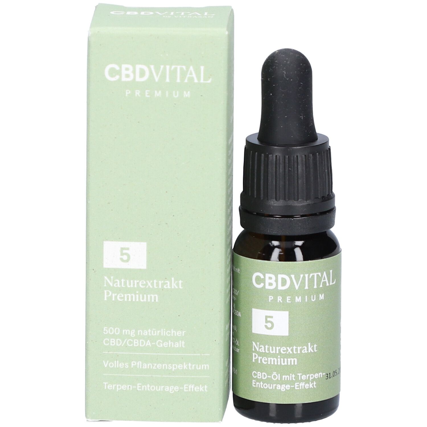 CBD VITAL Naturextrakt Premium CBD Öl 5% 10 ml - shop-apotheke.at