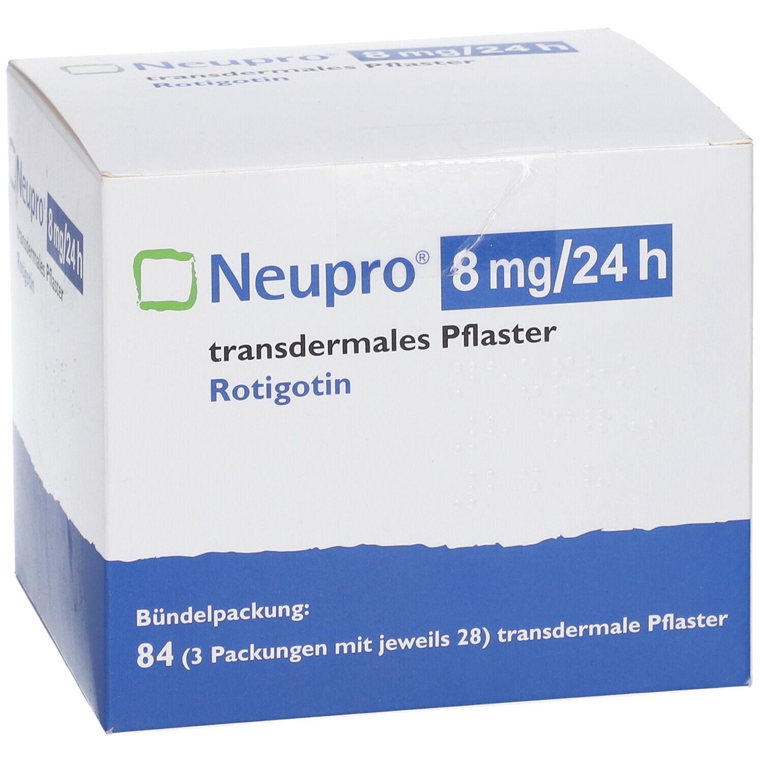 Neupro 8 mg/24h 84 St mit dem E-Rezept kaufen - Shop Apotheke