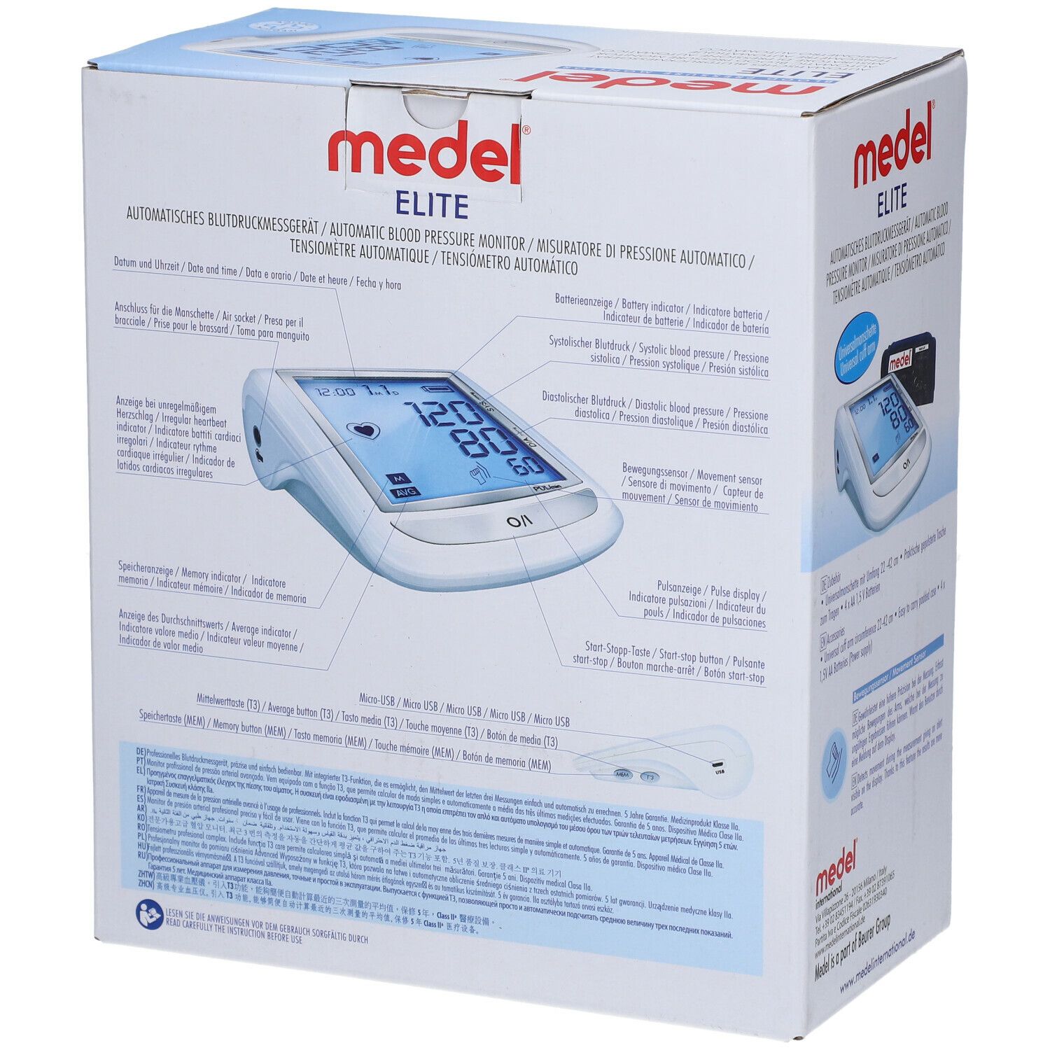 Medel Elite Blutdruckmessgerät 1 St - shop-apotheke.com