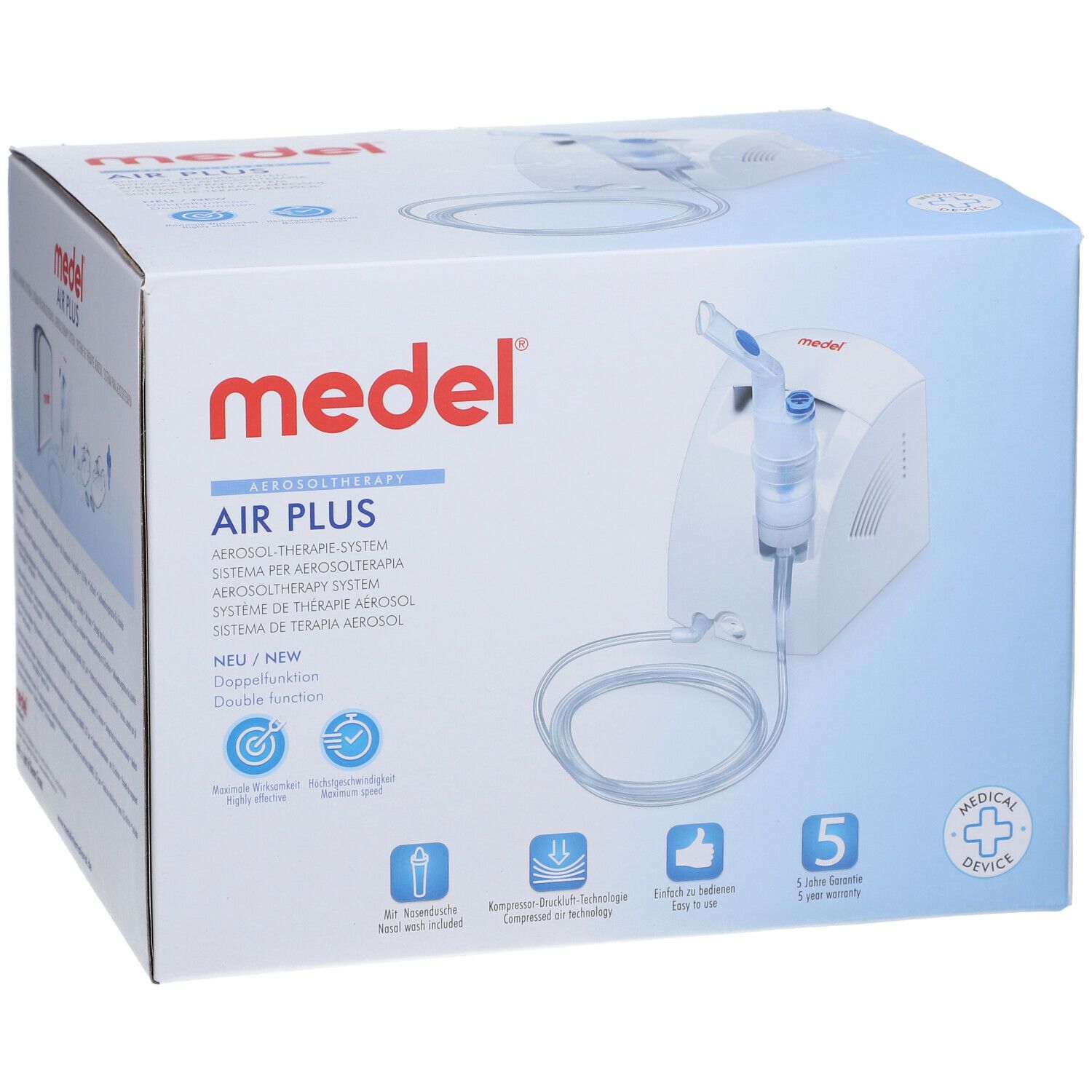 medel® Air Plus Inhalator 1 St - Shop Apotheke