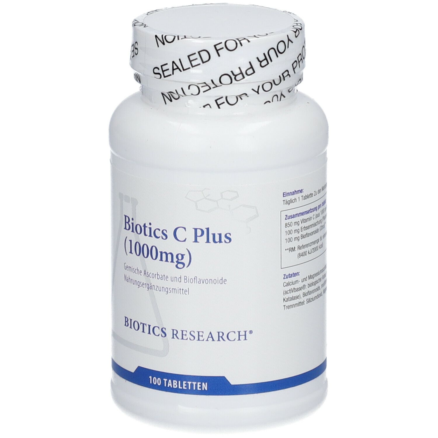 BIOTICS RESEARCH® Biotics C Plus 1000 mg 100 St - shop-apotheke.com