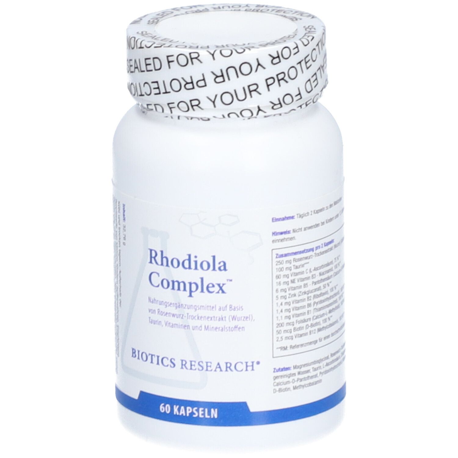 BIOTICS® RESEARCH Rhodiola Complex™ 60 St - Shop Apotheke