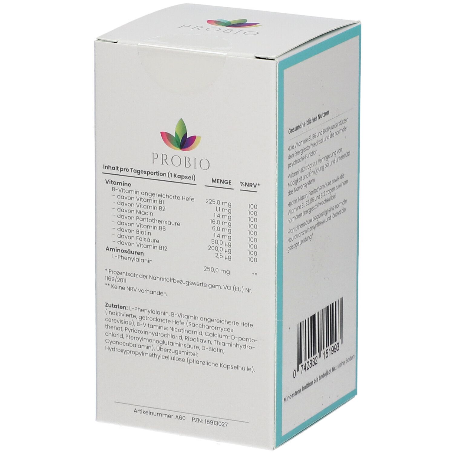 PROBIO Anti-Stress 60 St - Shop Apotheke