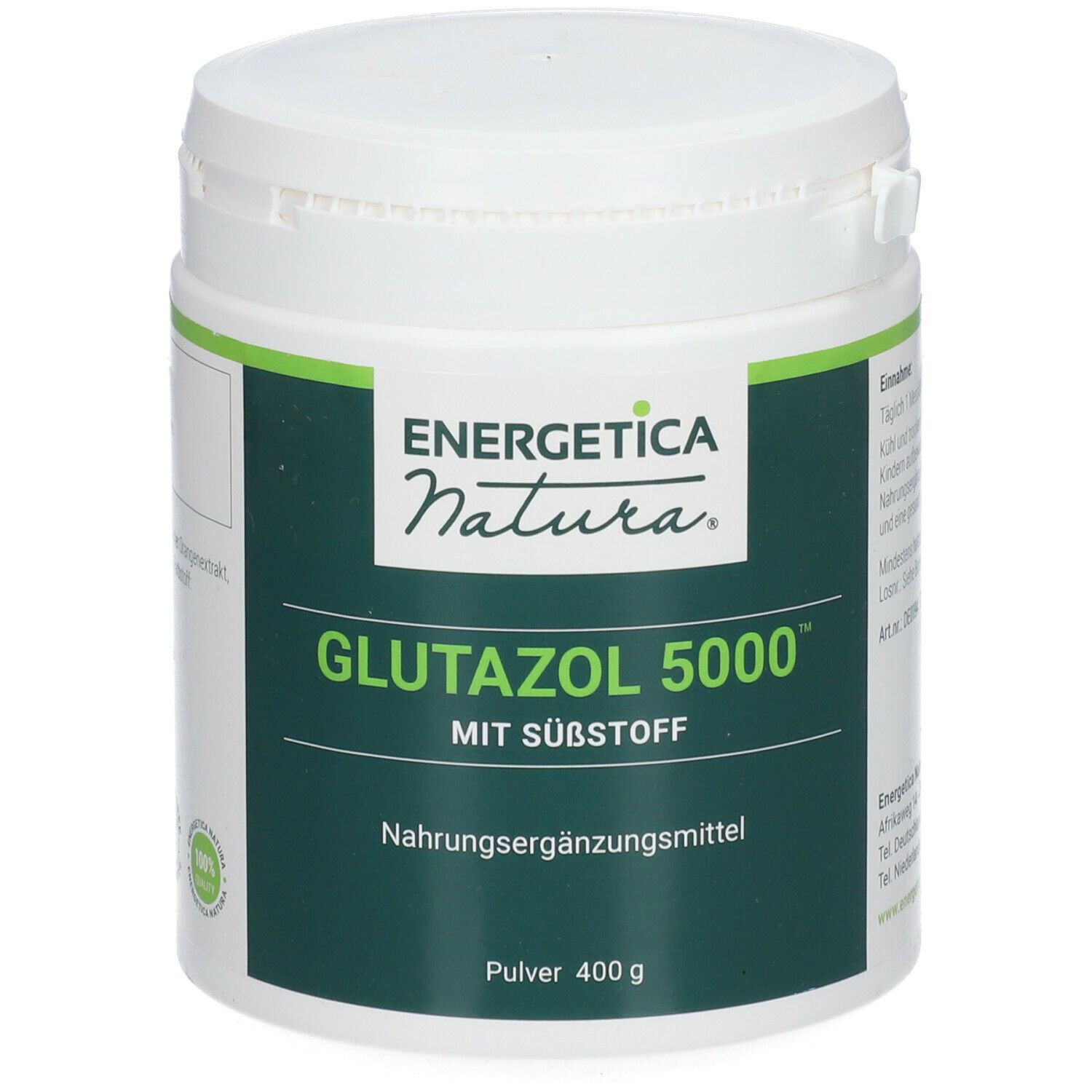 ENERGETICA natura® GLUTAZOL 5000™ 400 g - shop-apotheke.com