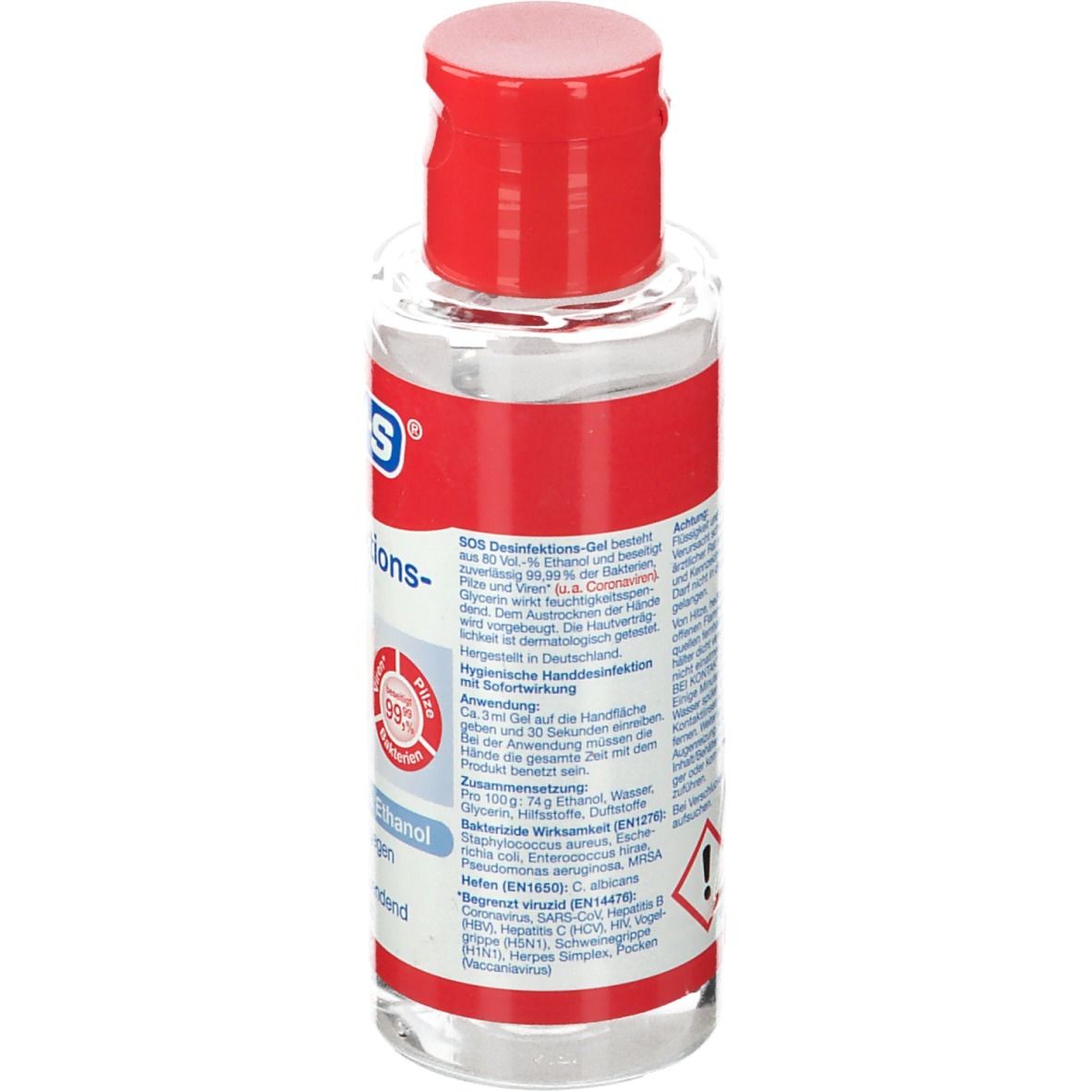 SOS® Desinfektion Hand-Gel 100 ml - Shop Apotheke
