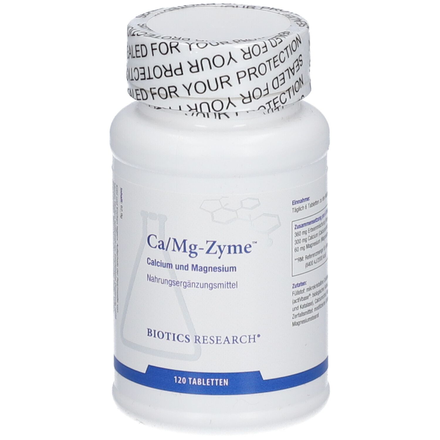 BIOTICS® RESEARCH Ca/Mg-Zyme™ 120 St - shop-apotheke.com