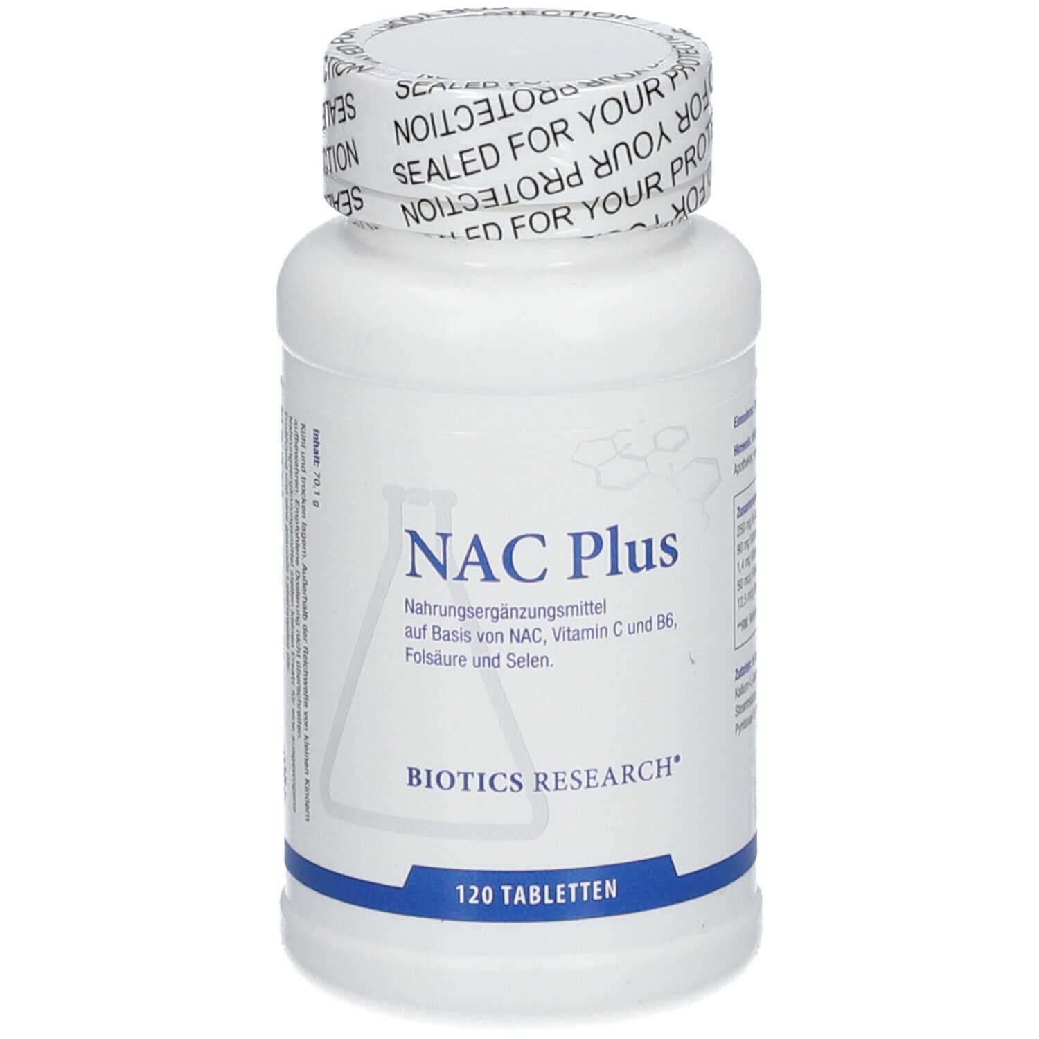 BIOTICS® RESEARCH NAC Plus 120 St - shop-apotheke.com