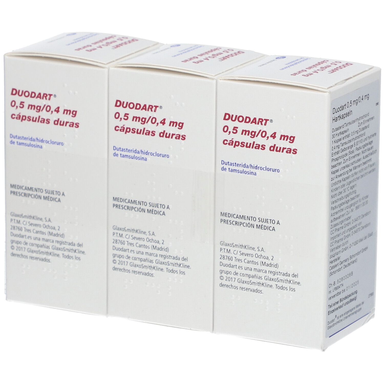 DUODART 0,5 mg/0,4 mg Hartkapseln 90 St mit dem E-Rezept kaufen - Shop ...