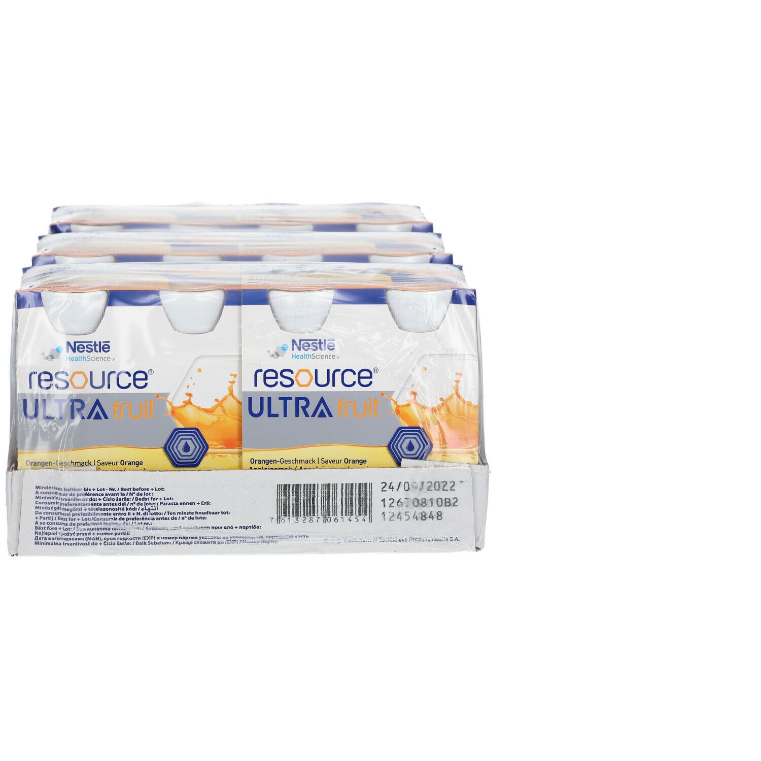 RESOURCE® ULTRA fruit Orange 6x4x200 ml - Shop Apotheke