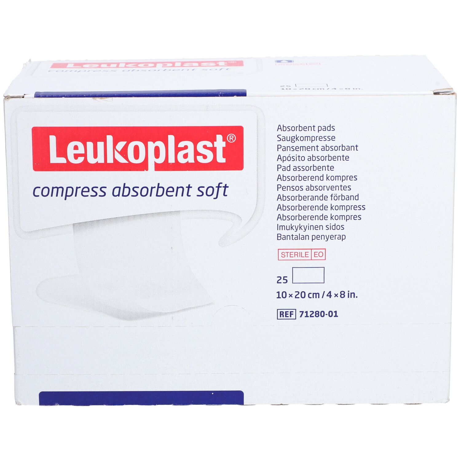 Leukoplast® compress absorbent soft 25x1 St - Shop Apotheke