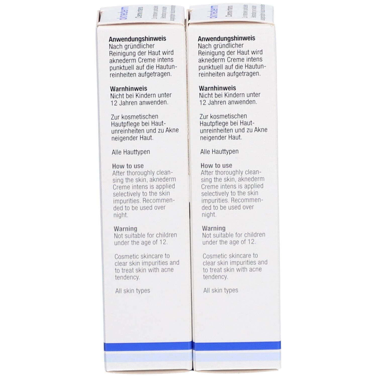 Aknederm® Creme intens 2x30 g - Shop Apotheke
