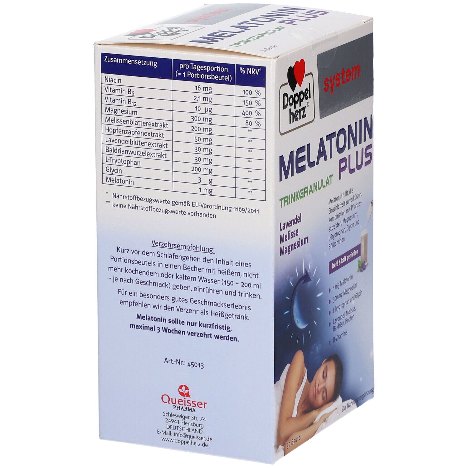 Doppelherz® system Melatonin Plus 30 St - shop-apotheke.at