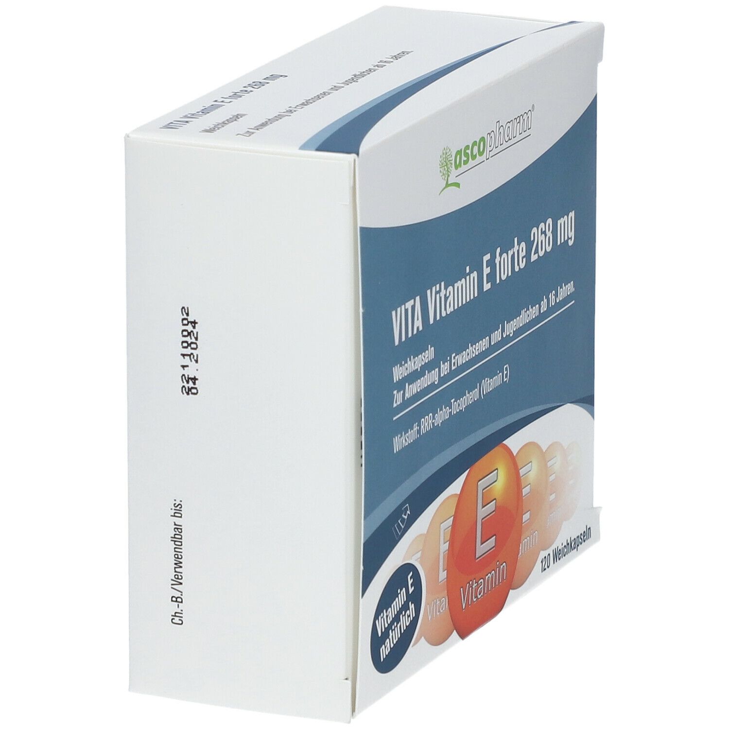 ascopharm® VITA Vitamin E forte 268 mg 120 St - Shop Apotheke