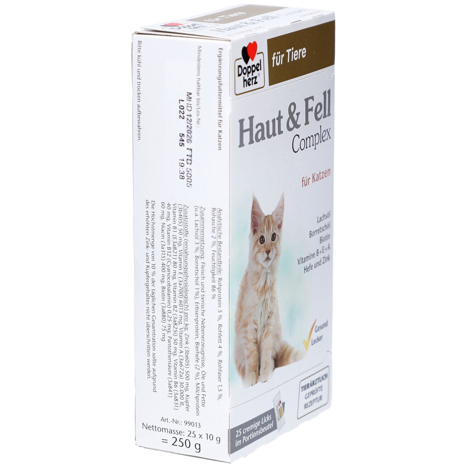 Doppelherz® für Tiere Haut & Fell Complex für Katzen 25 St - shop ...