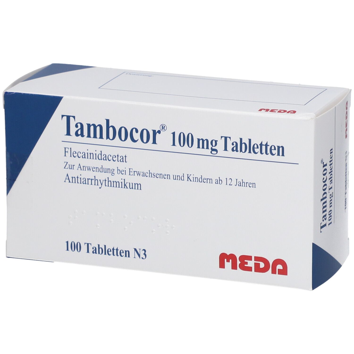 TAMBOCOR 100 mg Tabletten 100 St mit dem E-Rezept kaufen - Shop Apotheke
