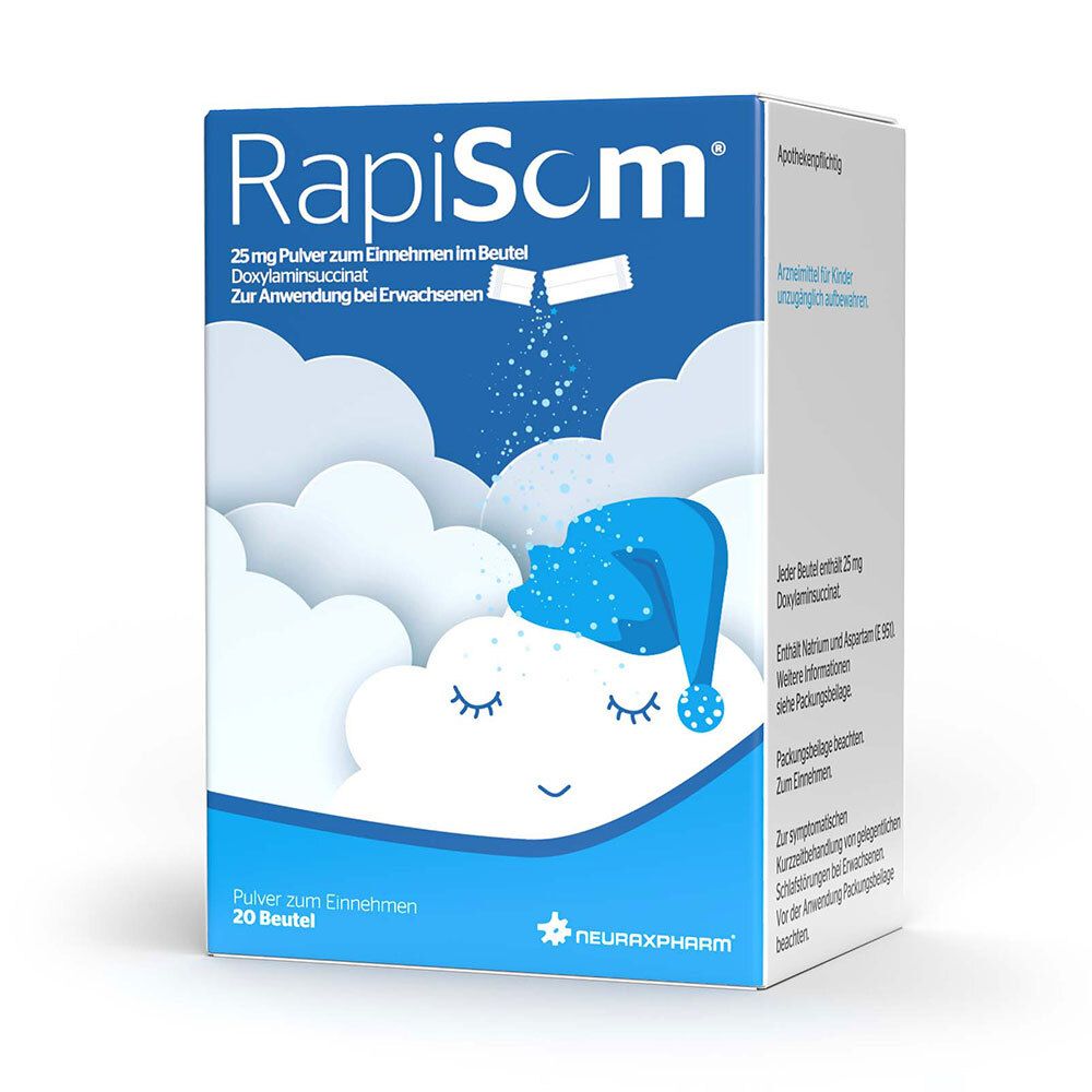 RapiSom® 25 mg Pulver zum Einnehmen 20x25 mg - Shop Apotheke