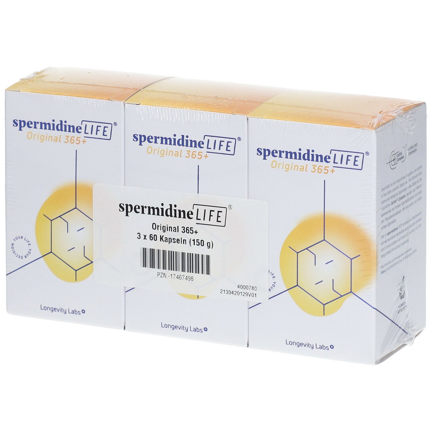 spermidineLIFE® Original 365+ 3x60 St - Shop Apotheke