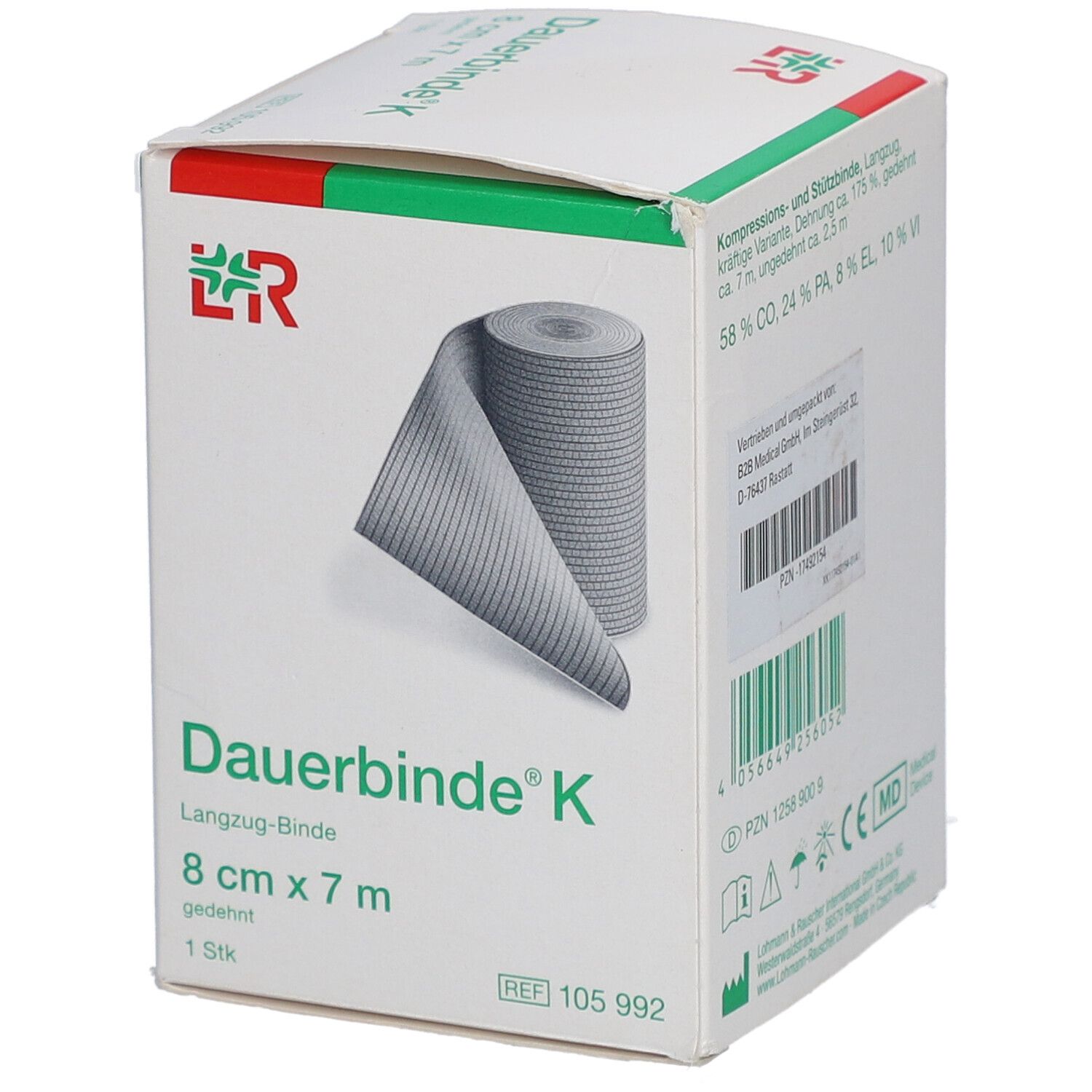 L&R Dauerbinde® K 8 cm x 7 m 1 St - Shop Apotheke