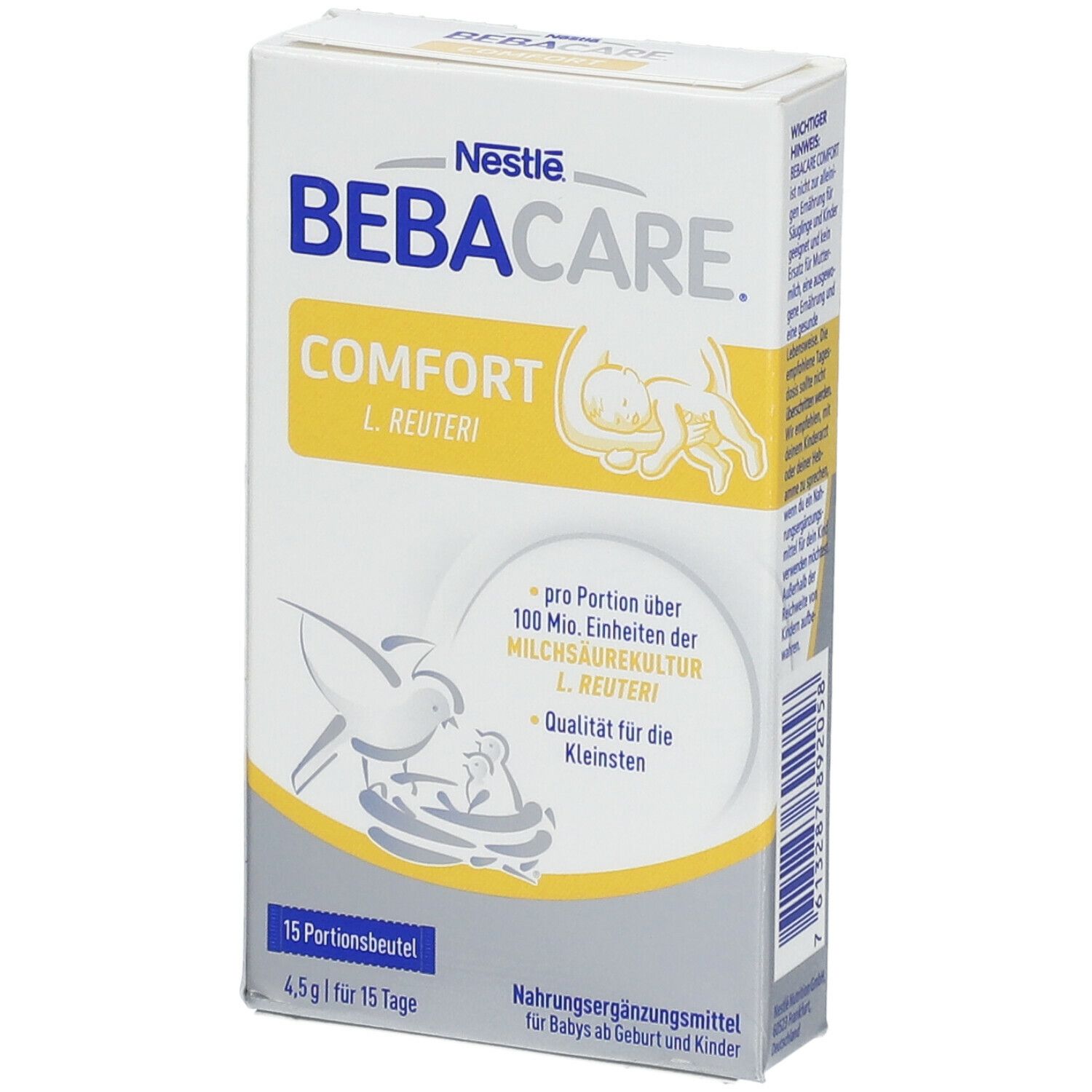 Nestle® BEBA® Comfort+ 15x4,5 g - shop-apotheke.com