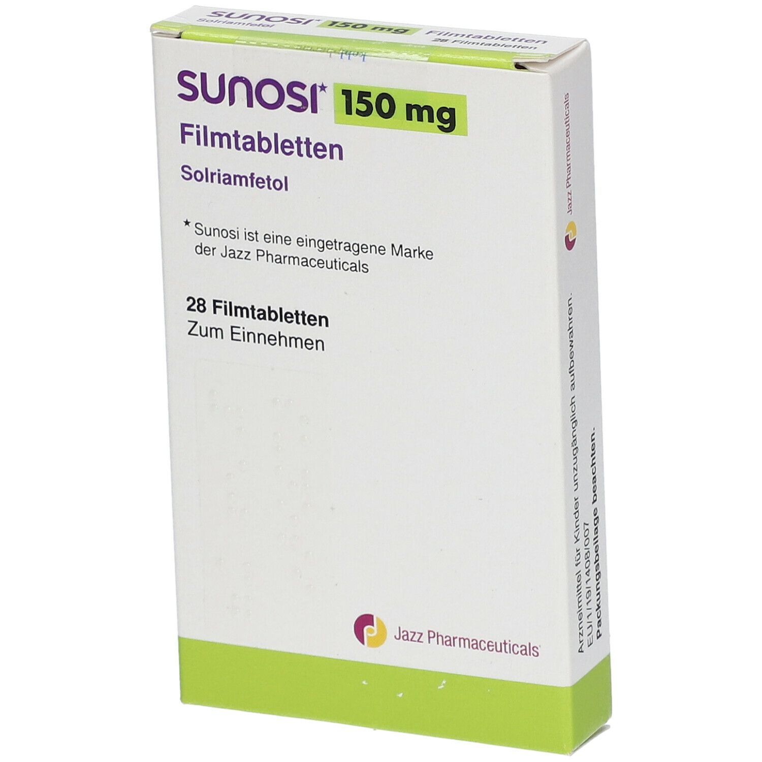 SUNOSI 150 mg Filmtabletten 28 St mit dem E-Rezept kaufen - Shop Apotheke