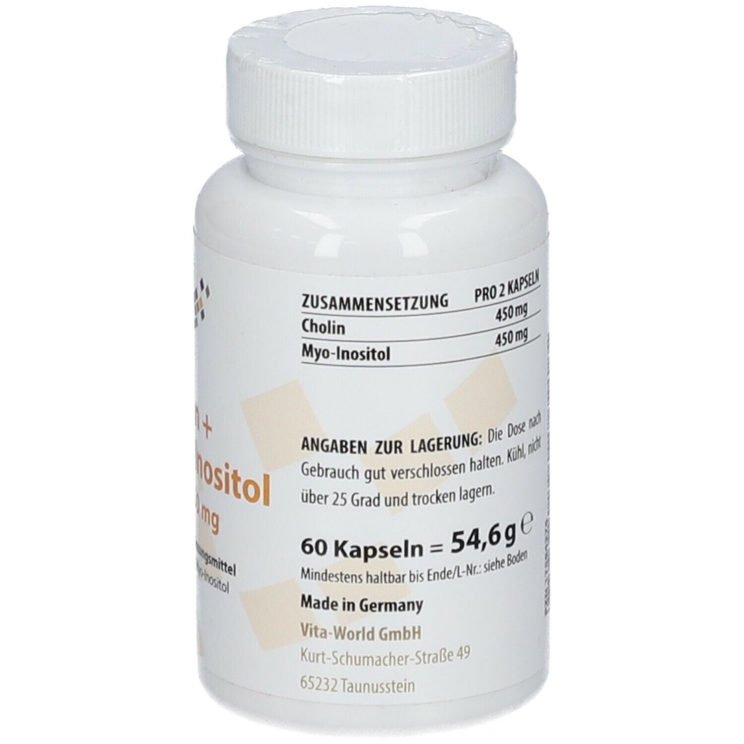 Cholin + Inositol 450/450 mg 60 St - shop-apotheke.at