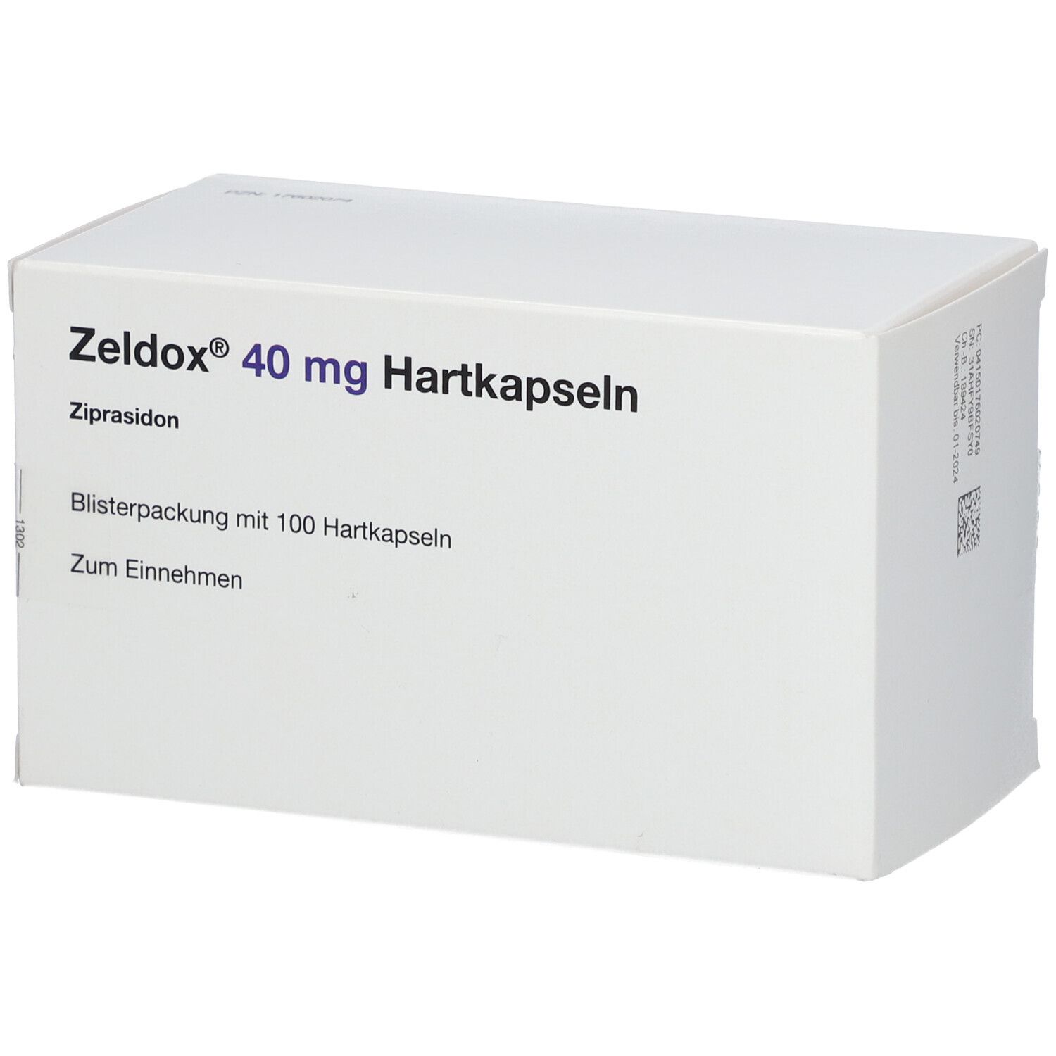 ZELDOX 40 mg Hartkapseln 100 St mit dem E-Rezept kaufen - Shop Apotheke