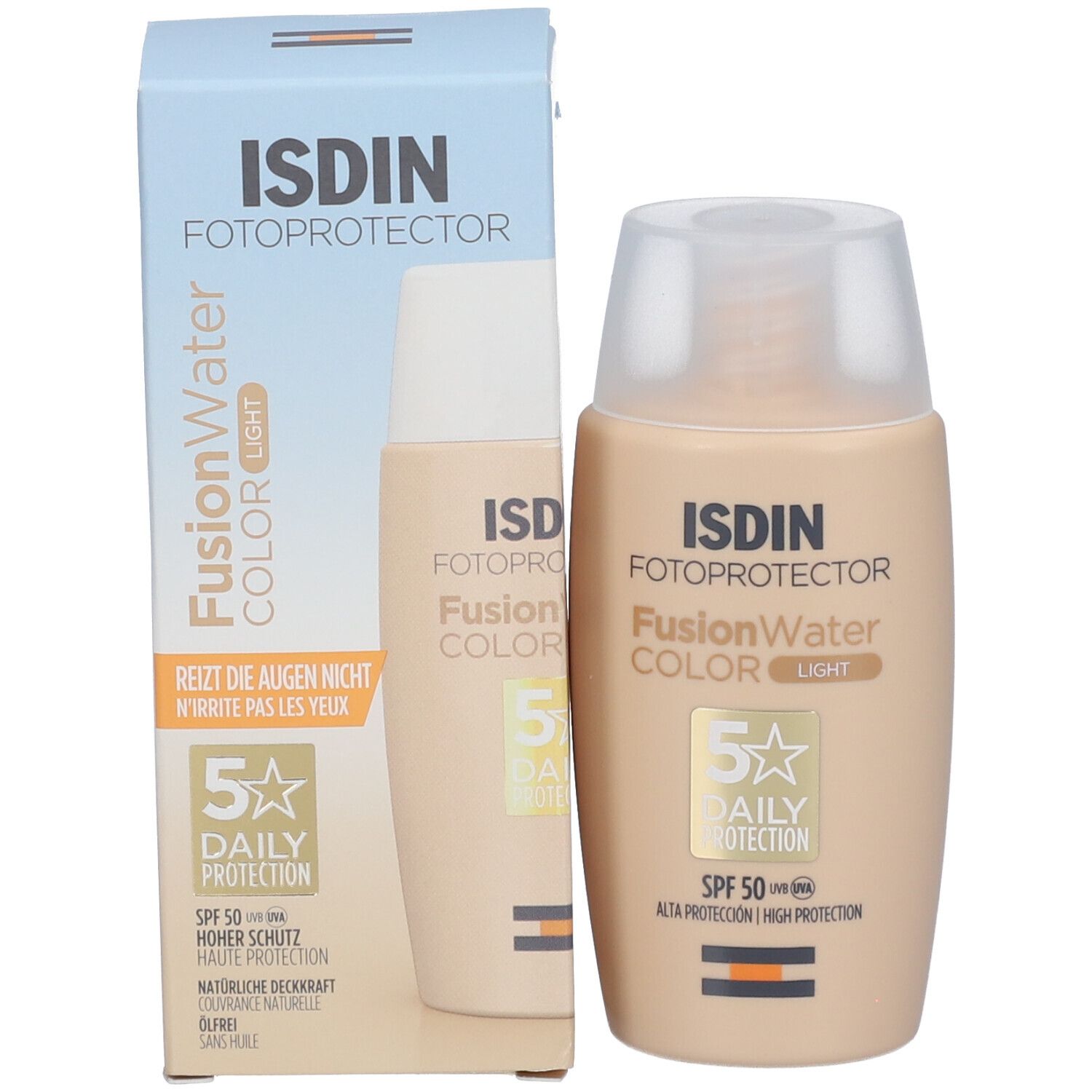 Fotoprotector ISDIN Fusion Water Color Light LSF 50 50 ml - shop ...