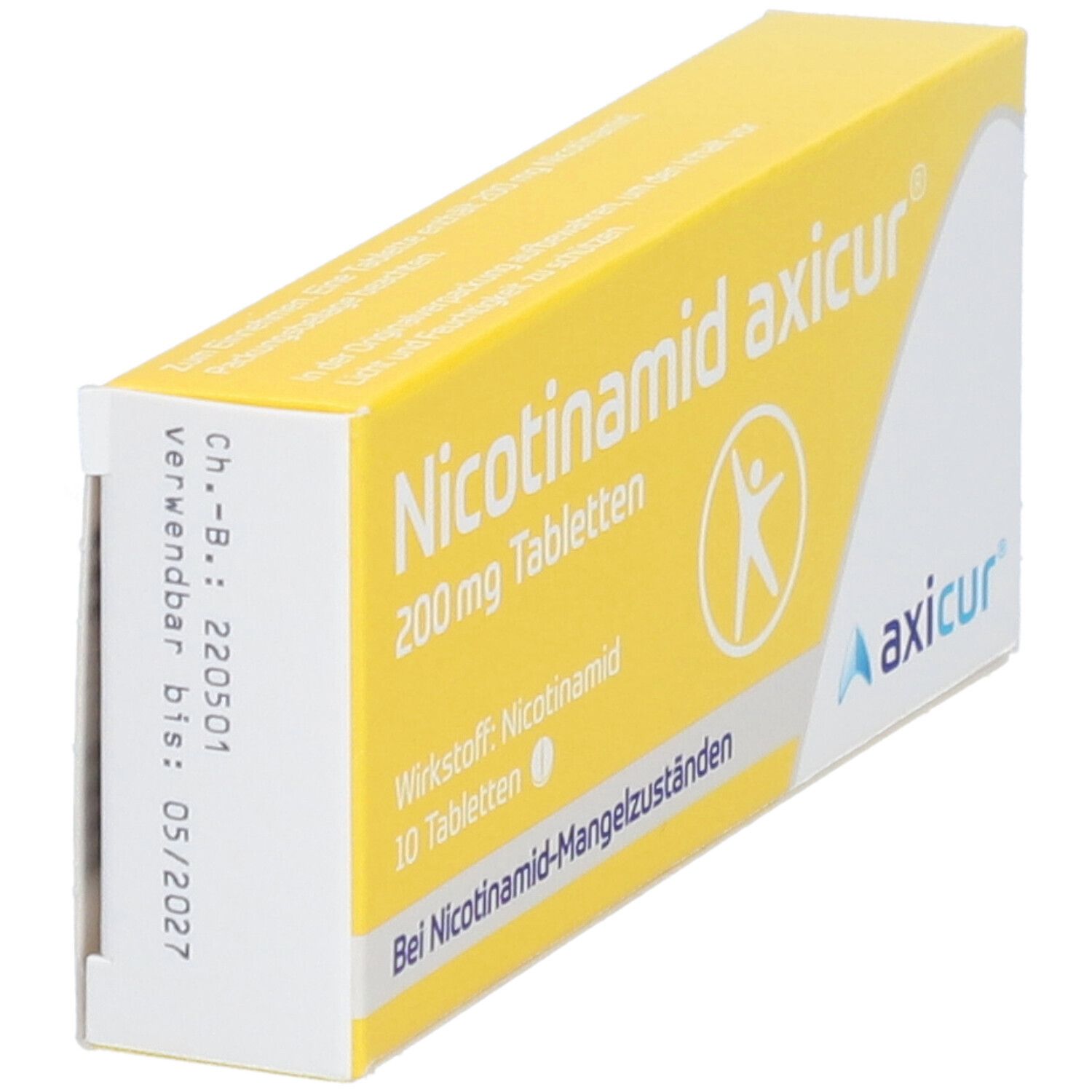 Nicotinamid axicur® 200 mg Tabletten 10 St - Shop Apotheke