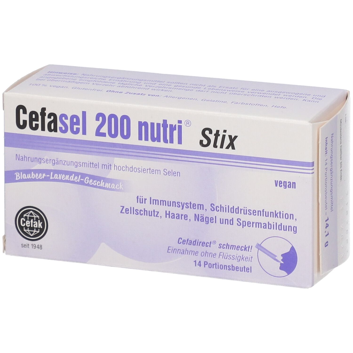 Cefasel 200 nutri® Stix 14 St - Shop Apotheke