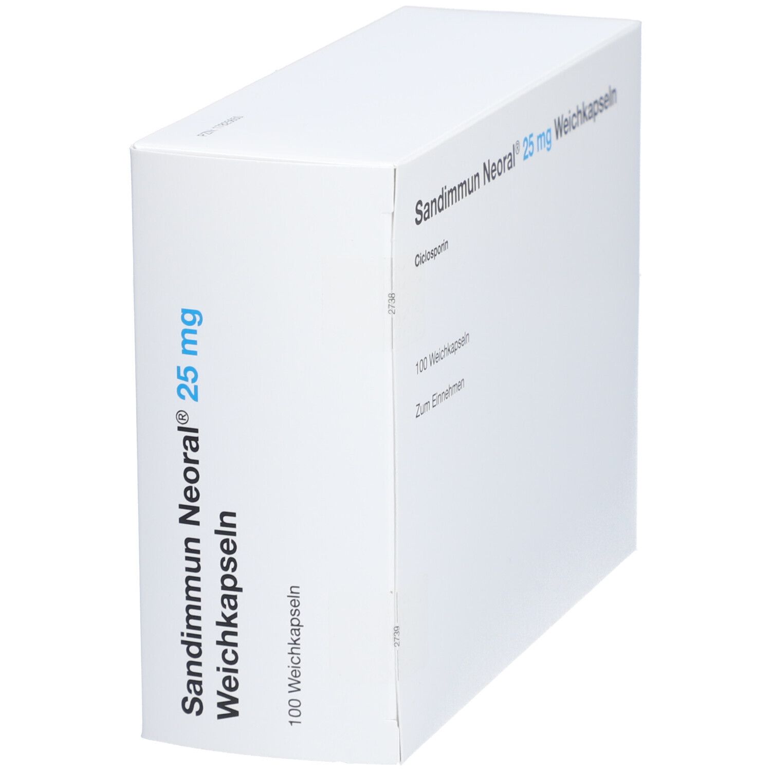 SANDIMMUN Neoral 25 mg Weichkapseln 100 St mit dem E-Rezept kaufen ...