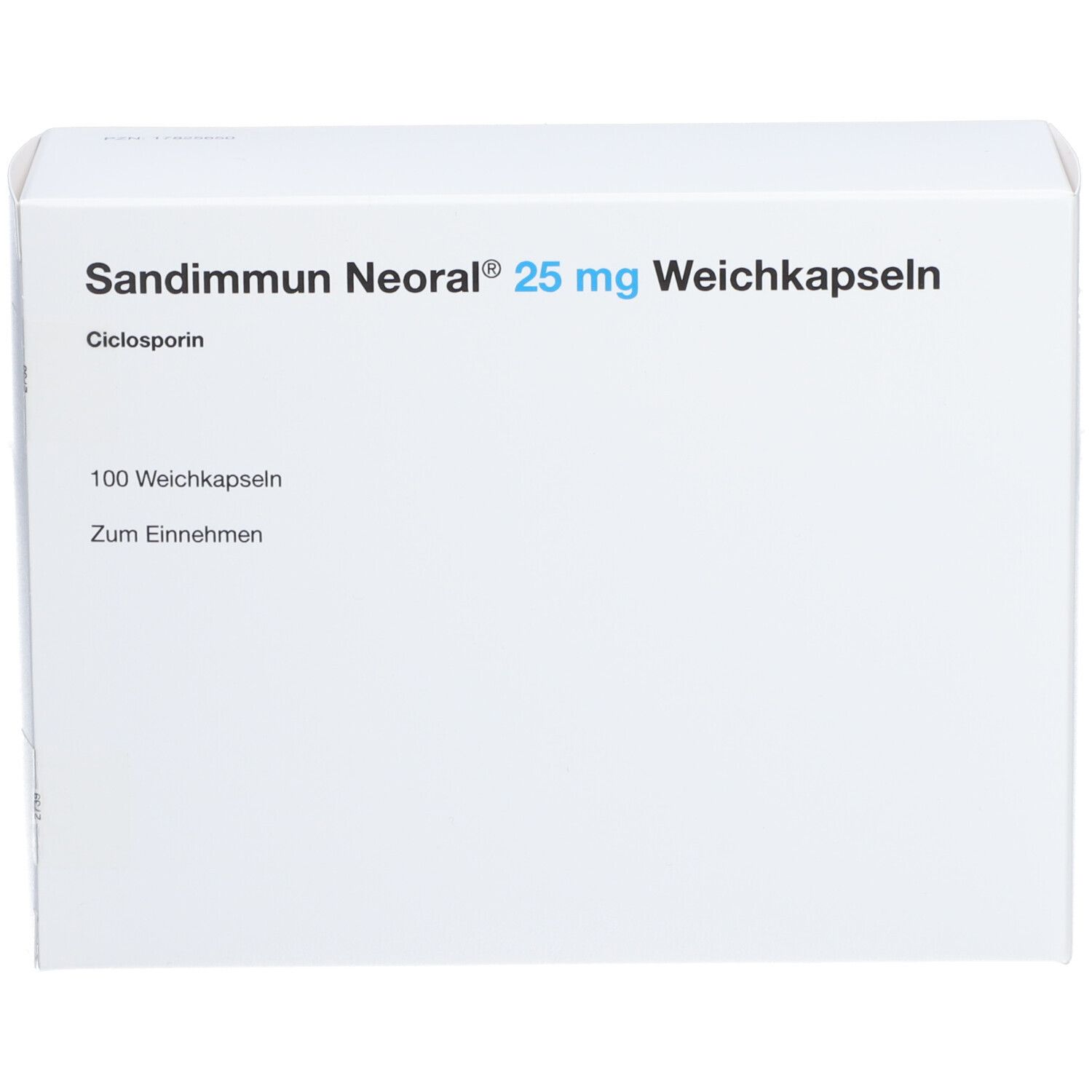 SANDIMMUN Neoral 25 mg Weichkapseln 100 St mit dem E-Rezept kaufen ...